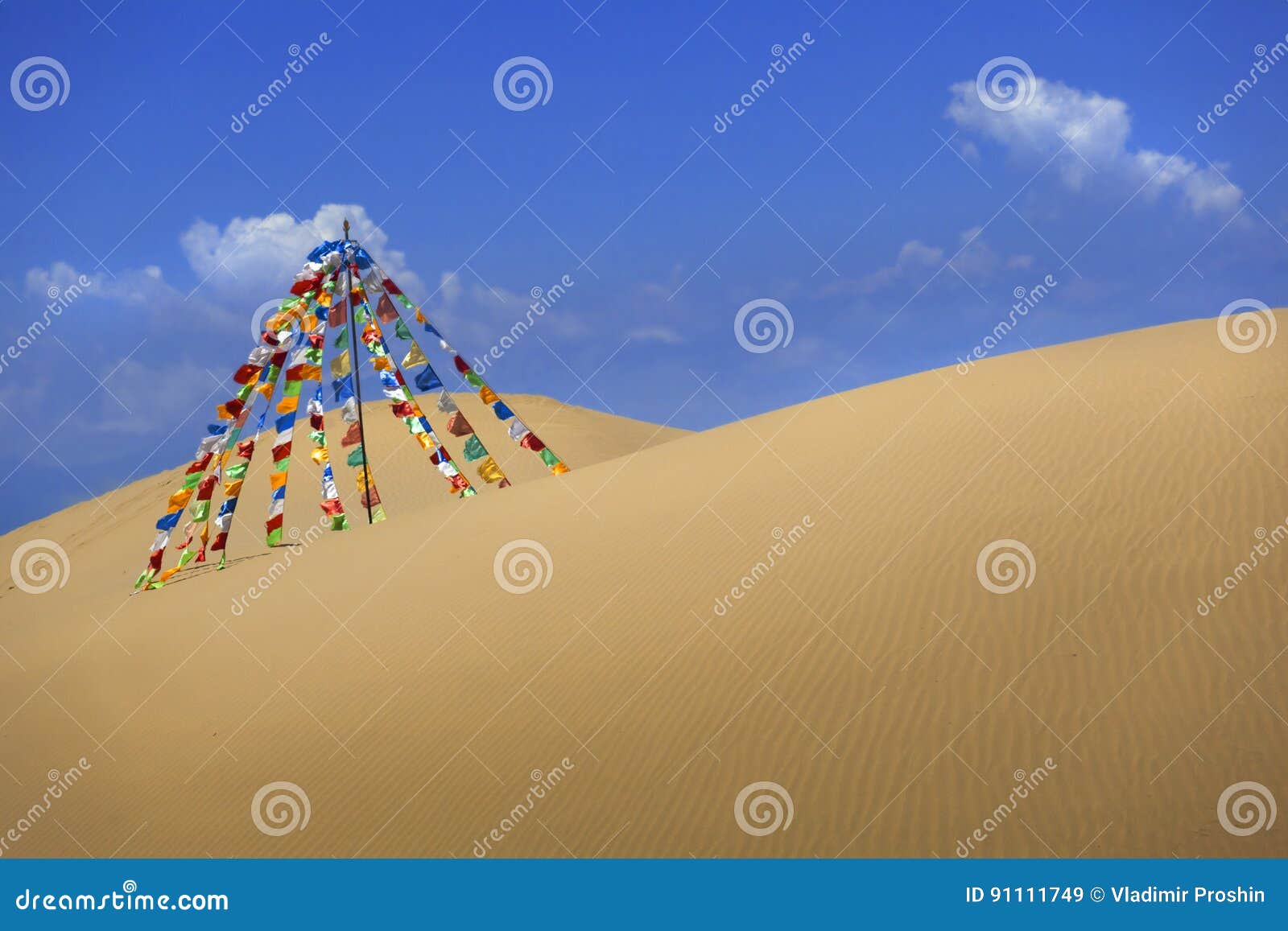 Bright flags in the desert stock image. Image of arizona - 91111749