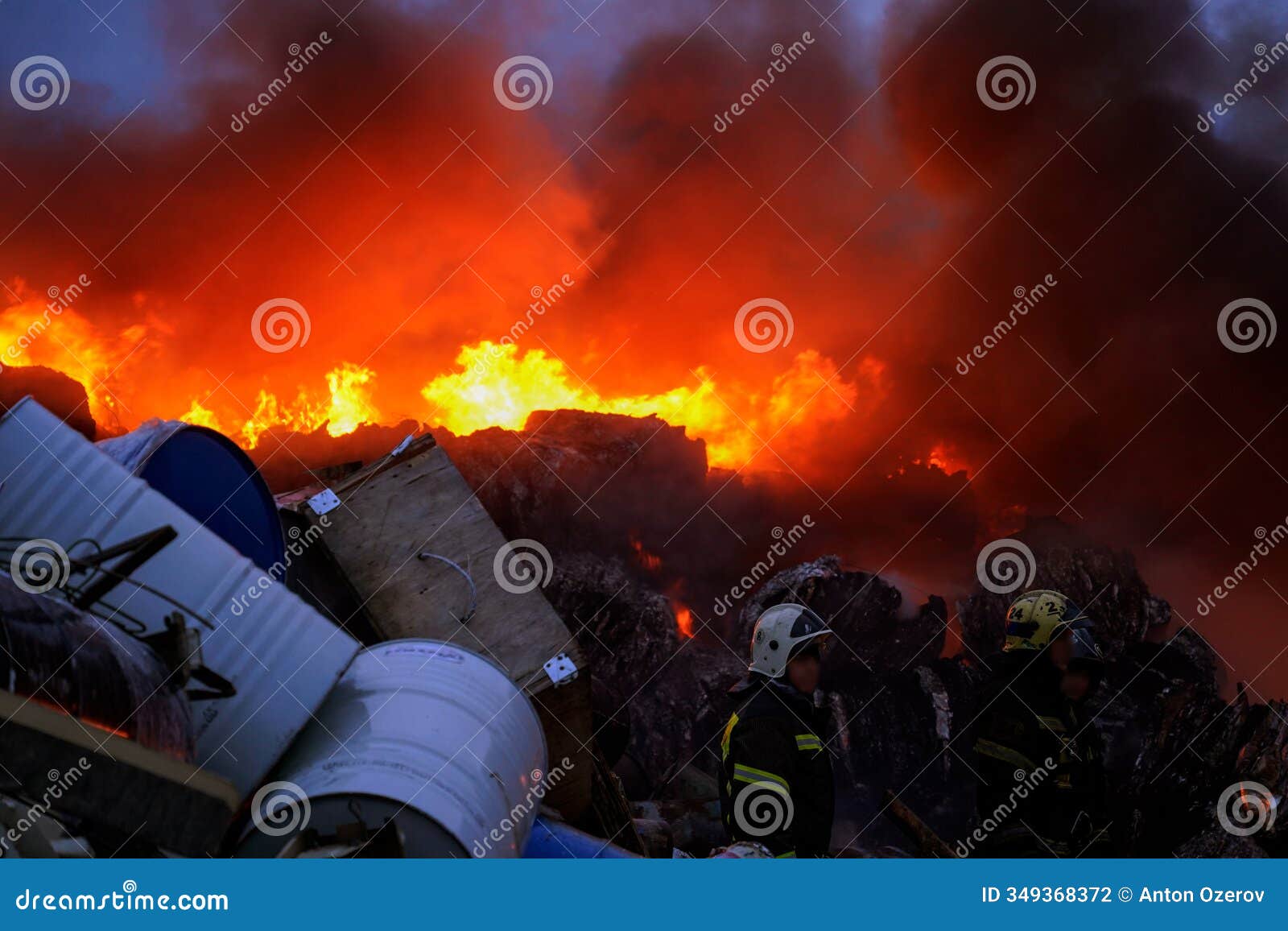 Gift in the Dump of a Packaging Factory Stock Photo - Image of ...