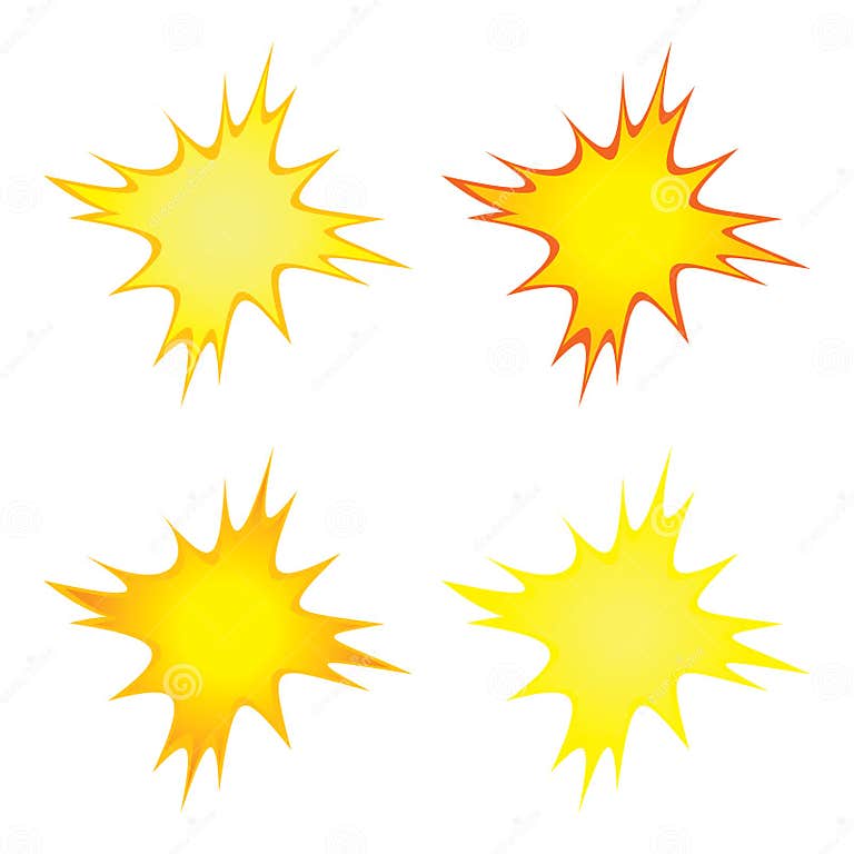 Bright Flashes stock vector. Illustration of light, bright - 6779542