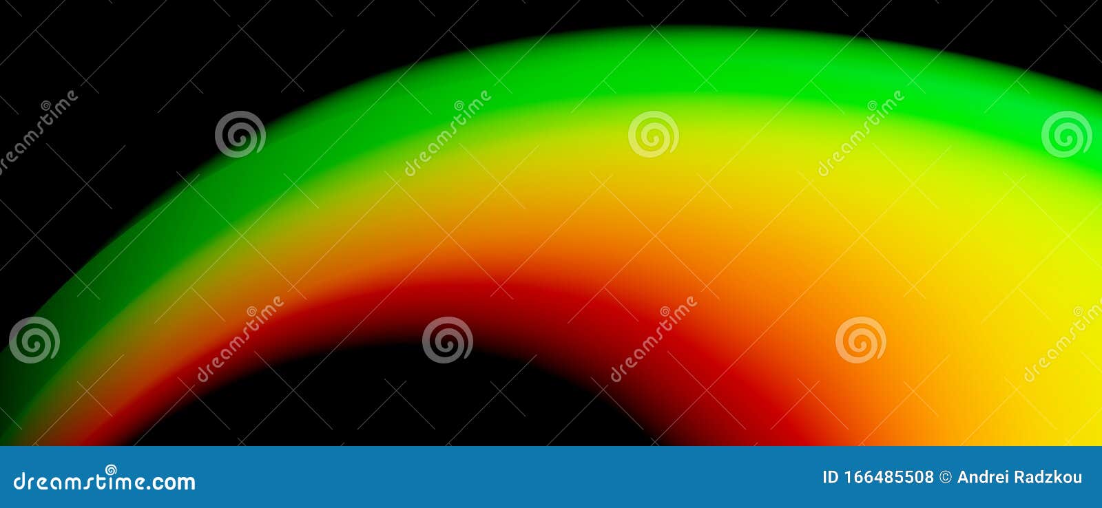 Bright Flow of Color on a Black Background. Colorful Vector Pattern ...