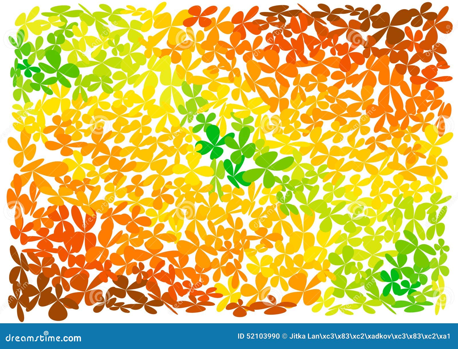 Bright flowers background stock vector. Illustration of abstract - 52103990