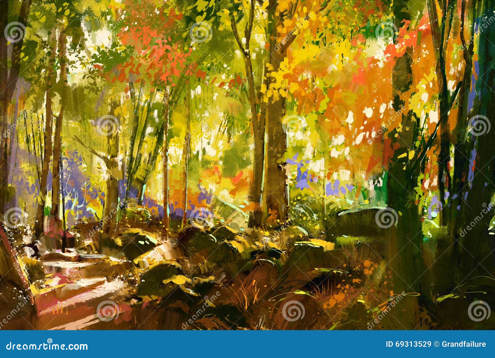 Bright Forest Stock Illustrations – 111,286 Bright Forest Stock ...
