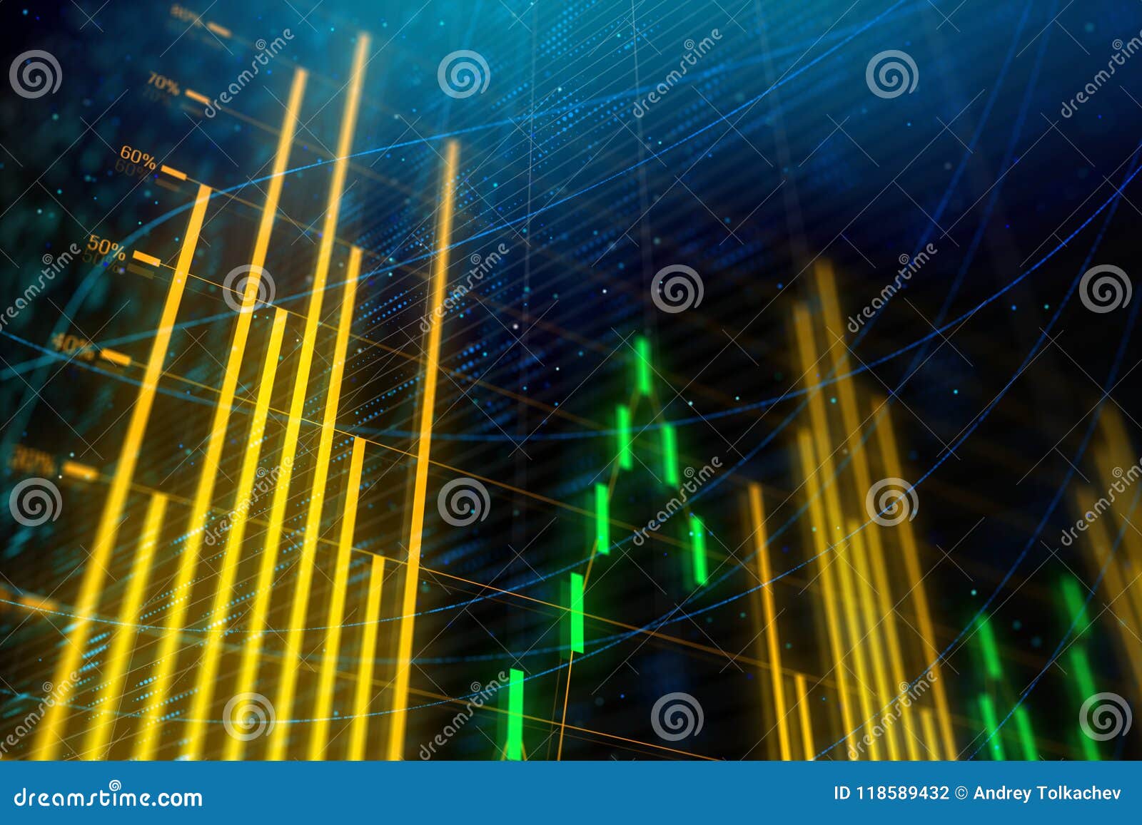 Bright forex chart texture stock illustration. Illustration of ...