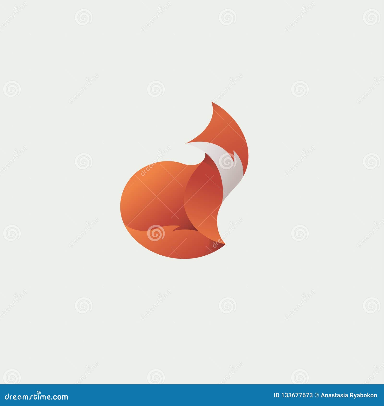 Bright Fox Logo Gradient Vector Stock Vector - Illustration of colorful ...
