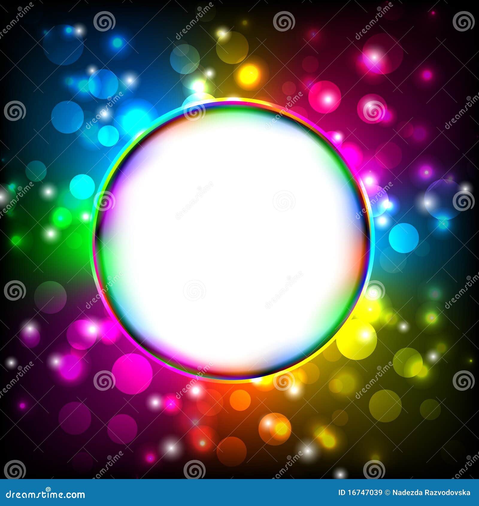Bright frame stock vector. Illustration of bright, festival - 16747039