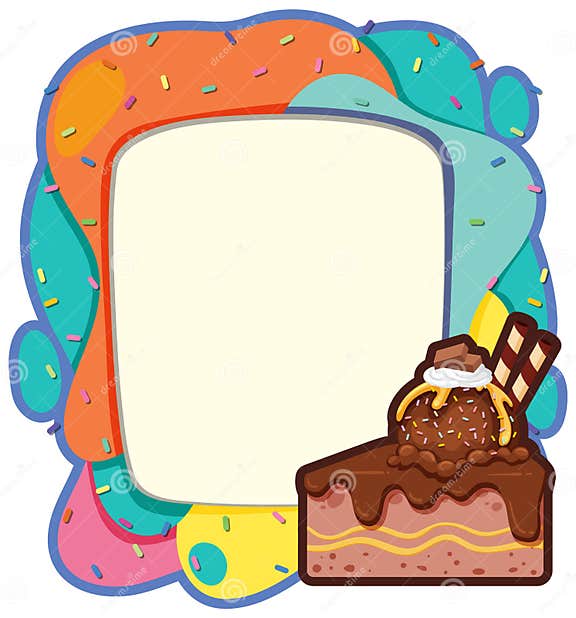 Bright frame stock vector. Illustration of design, delicious - 330874293