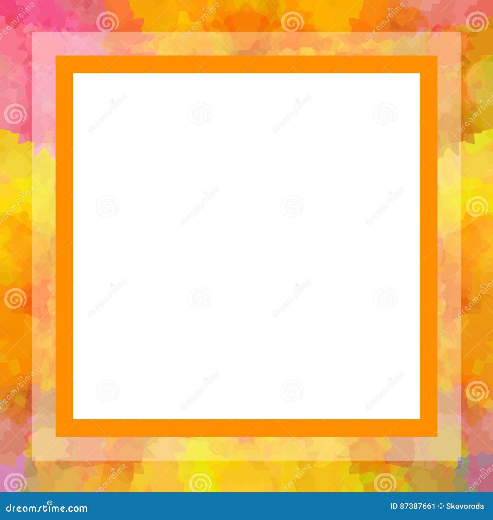 Bright frame stock illustration. Illustration of frame - 87387661