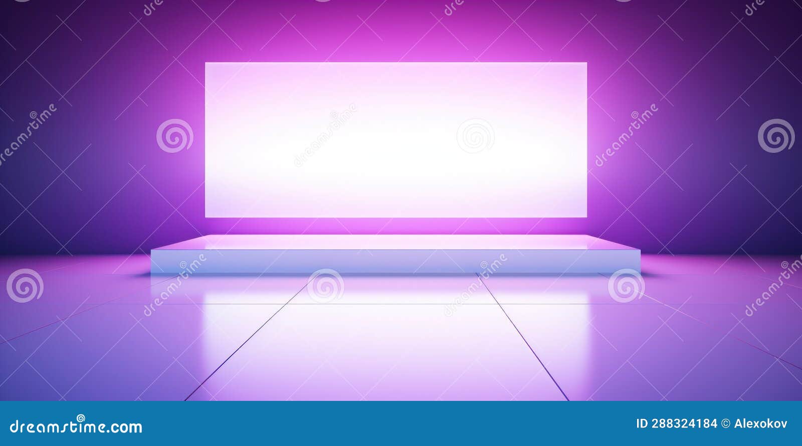 Bright Frosted Glass Effect Virtual Background AI Generated Stock ...