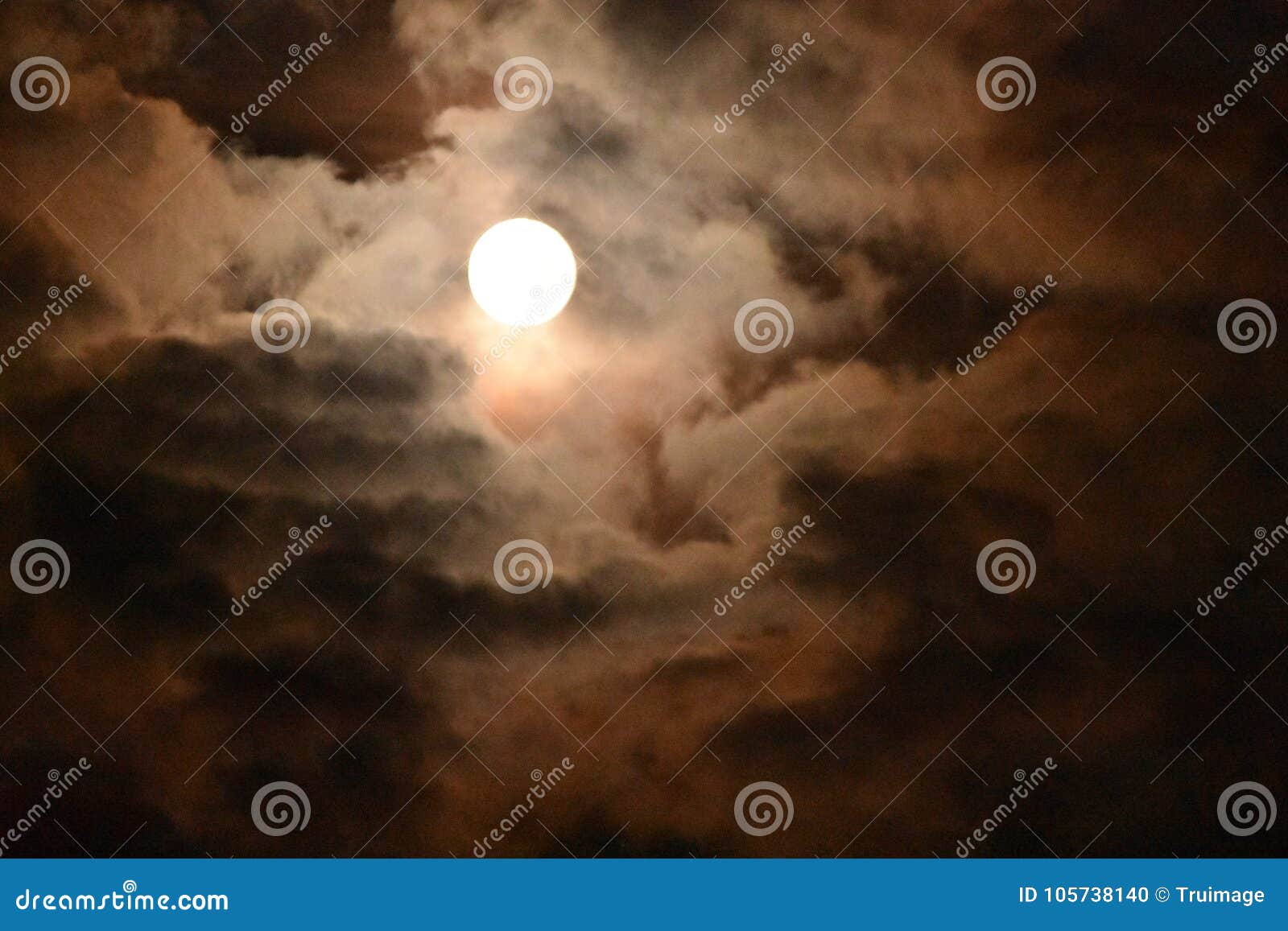 Bright full moon stock photo. Image of bright, lights - 105738140