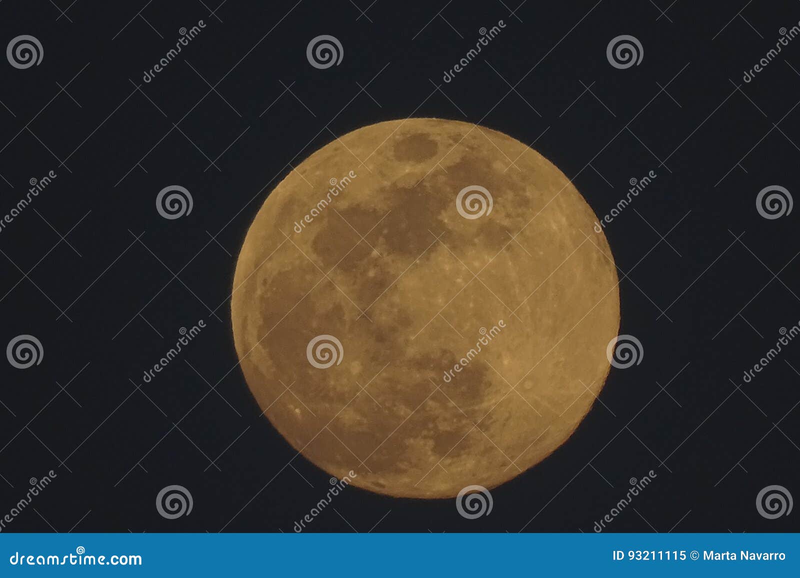 Bright Full Moon View As a Background Stock Image - Image of view ...