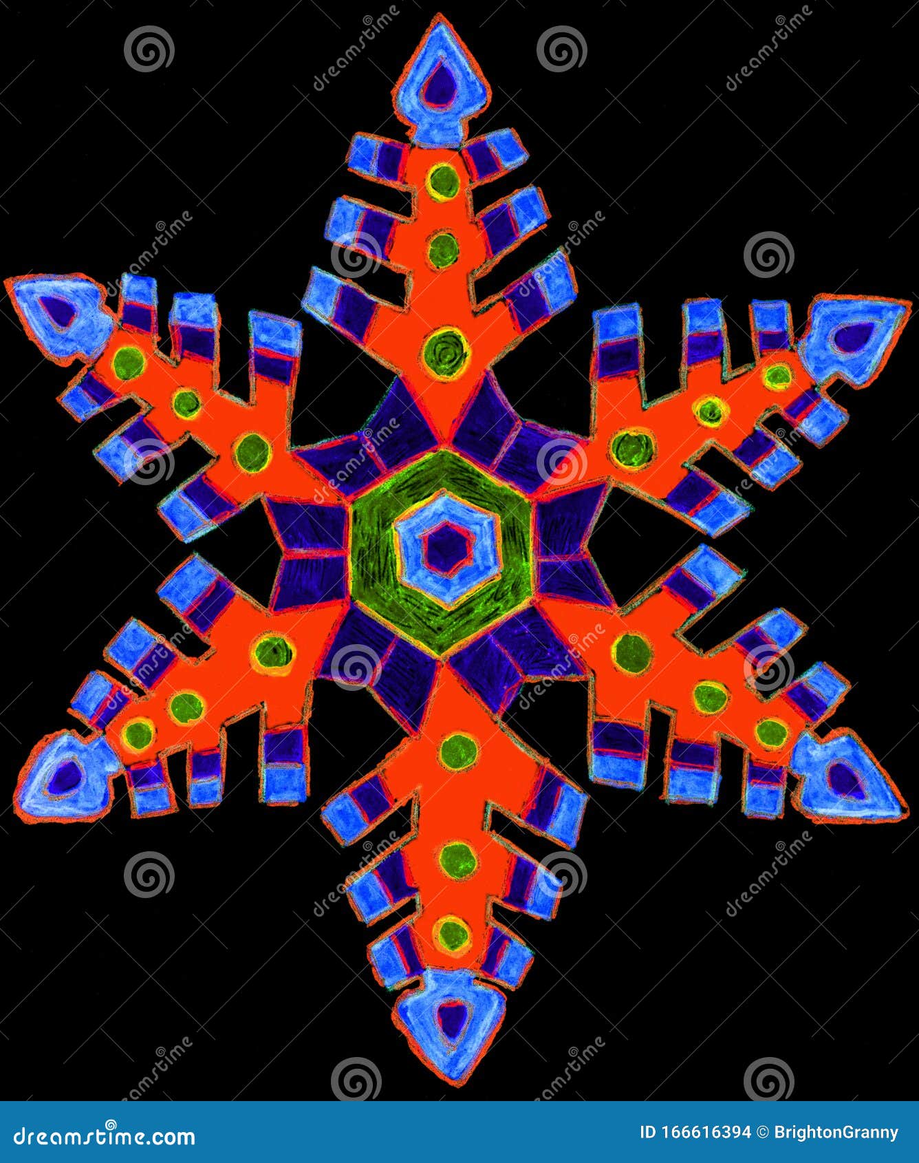 Radiating Colored Orange Rays Vintage Background Royalty-Free ...