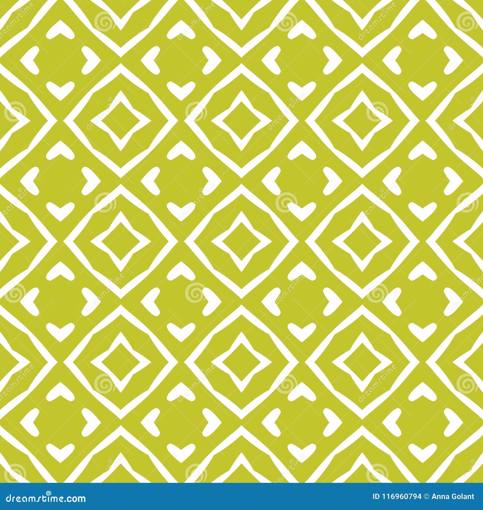 Bright Geometric Background in Traditional Tile Style. Design for ...