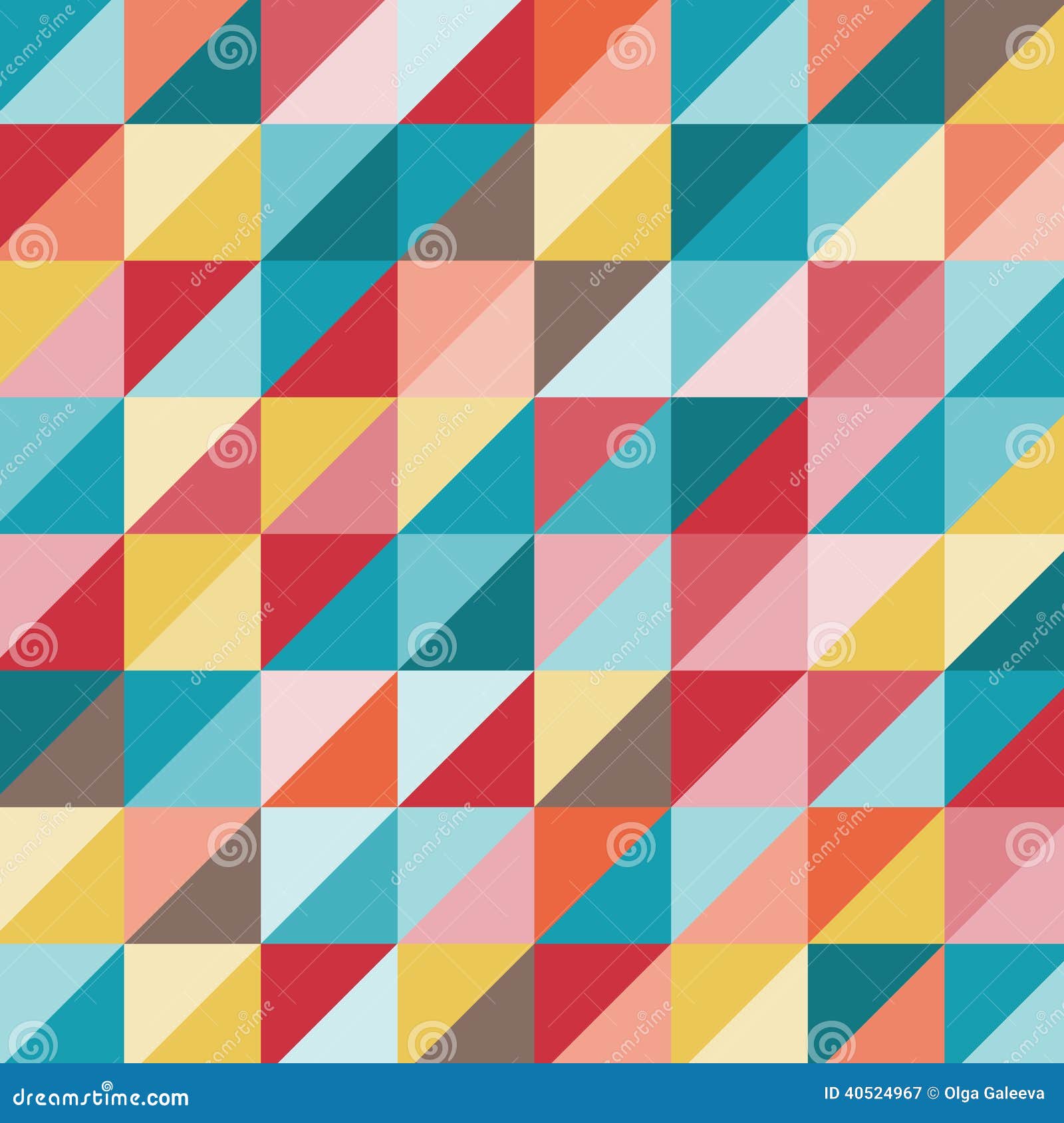 Bright geometric pattern stock vector. Illustration of celebrate - 40524967