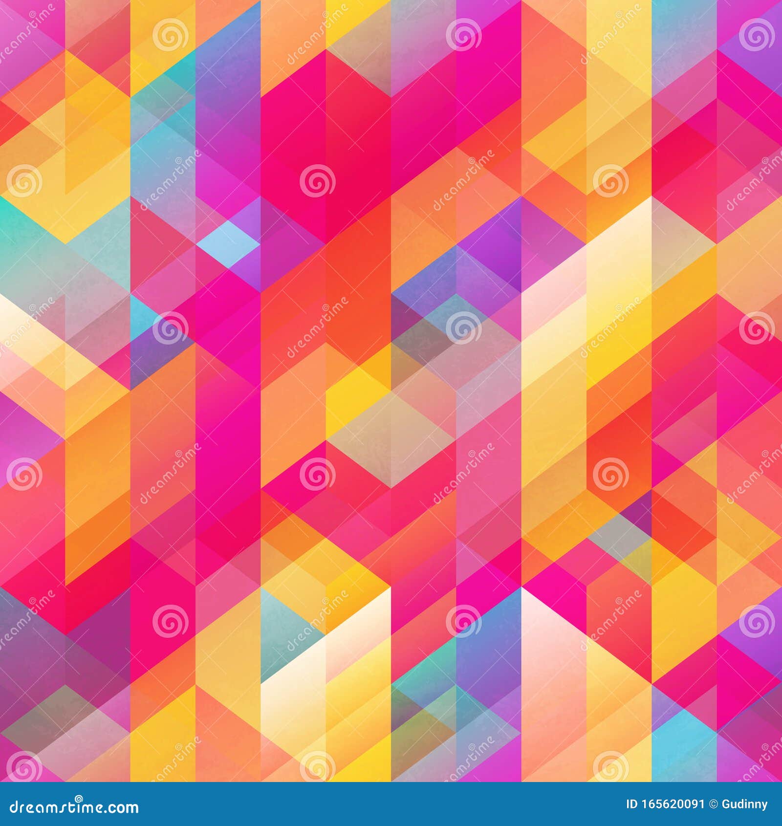 Bright geometric pattern stock vector. Illustration of creative - 165620091