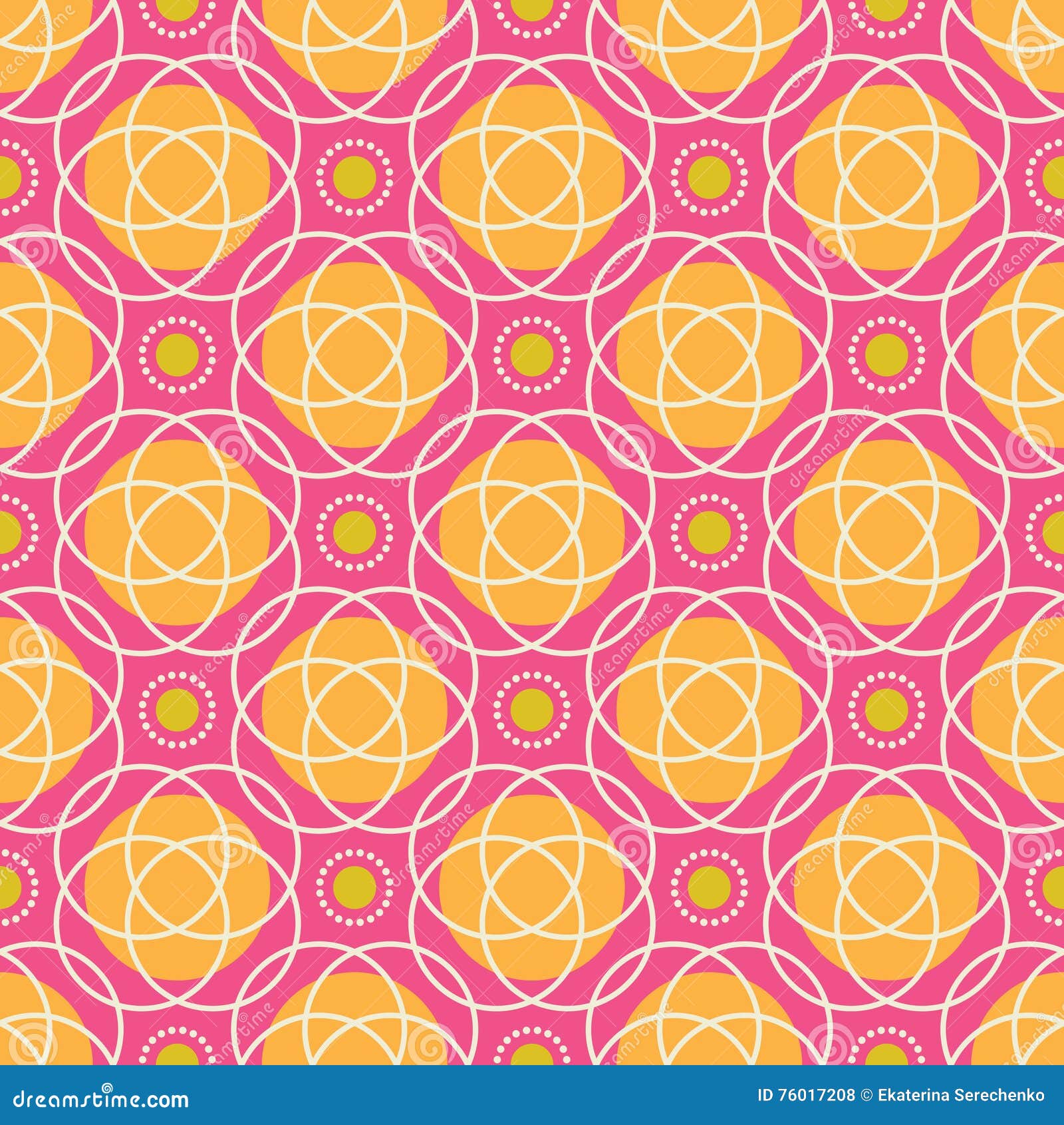 Bright Geometric Seamless Pattern Stock Vector - Illustration of ...