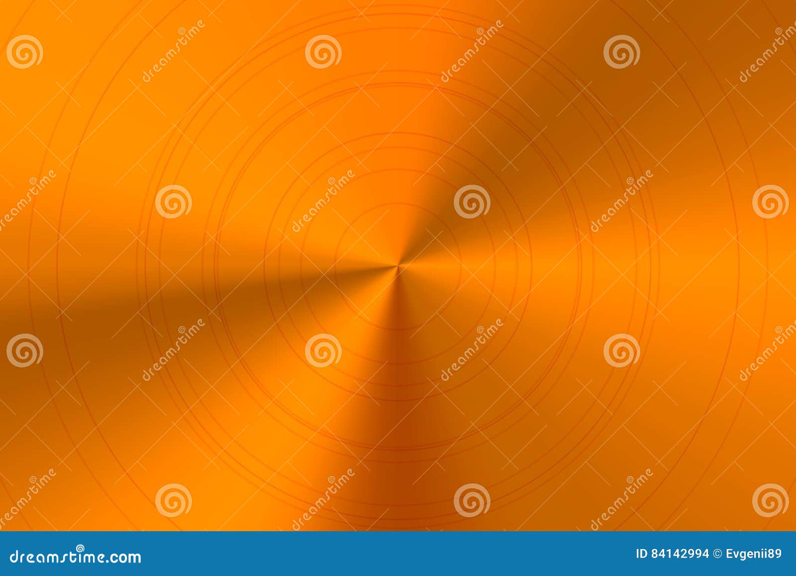 Bright Glossy Round Polished Bronze Metal Stock Vector - Illustration ...