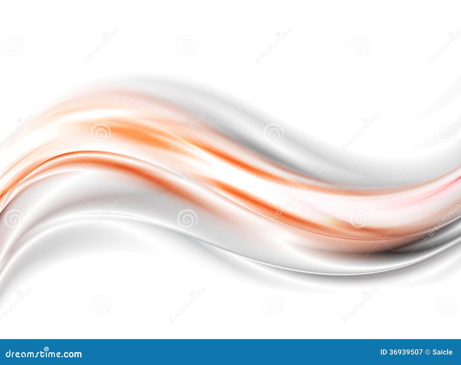 Bright Glow Waves Vector Background Stock Vector - Illustration of ...