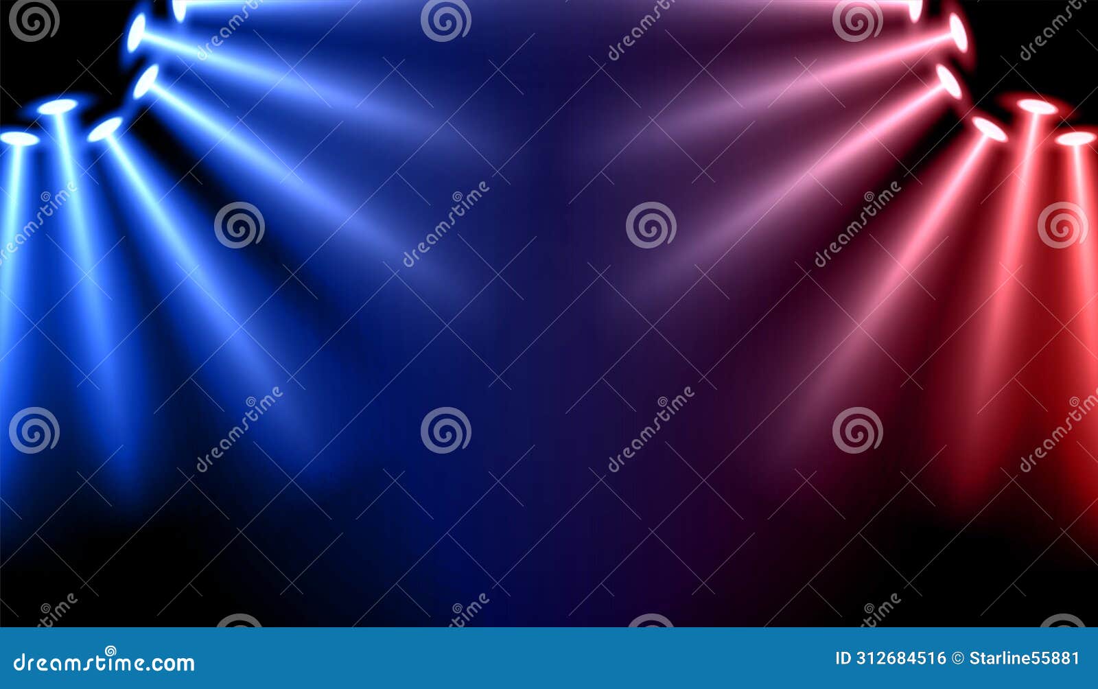 Bright and Glowing Focus Light Effect Background Design Stock Vector ...