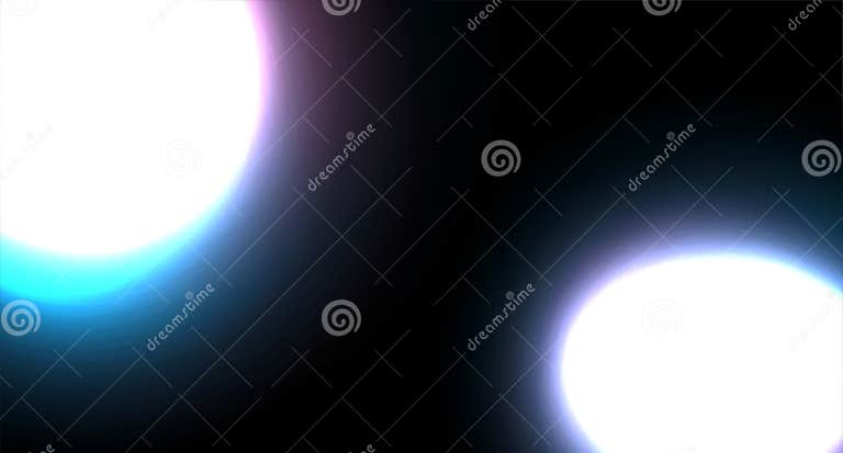 Bright Glowing Neon Spots of Light Abstract Background Stock ...