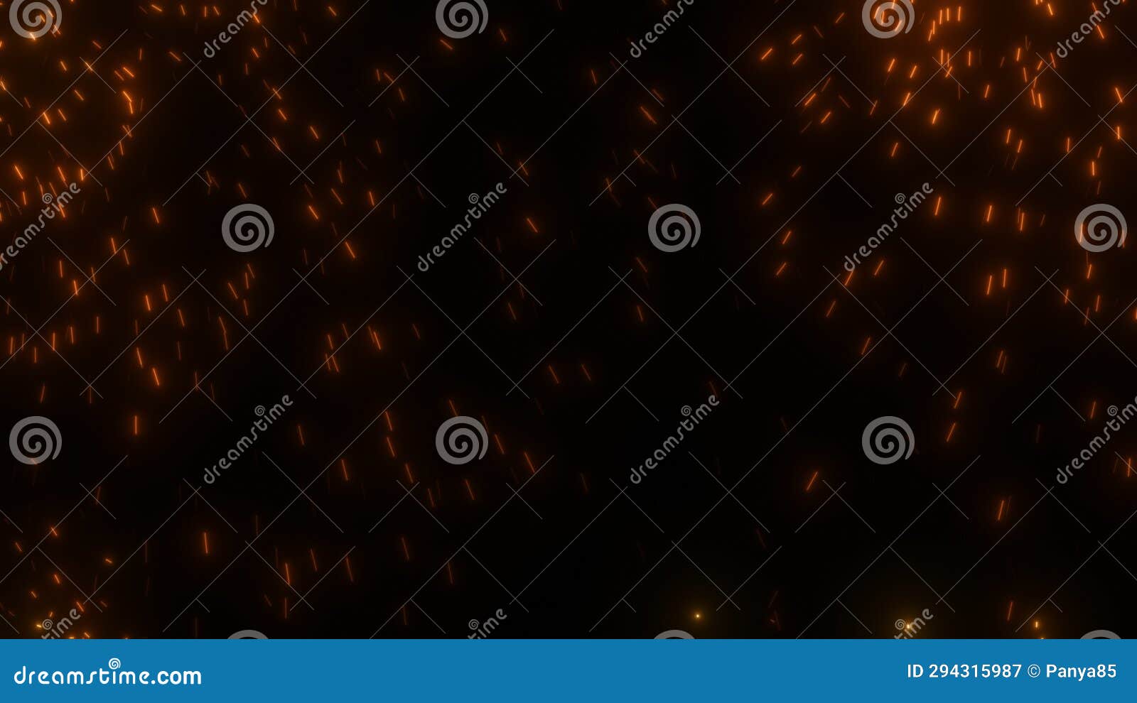Bright Glowing Sparks Particles. Fireworks Like Background Stock Image ...
