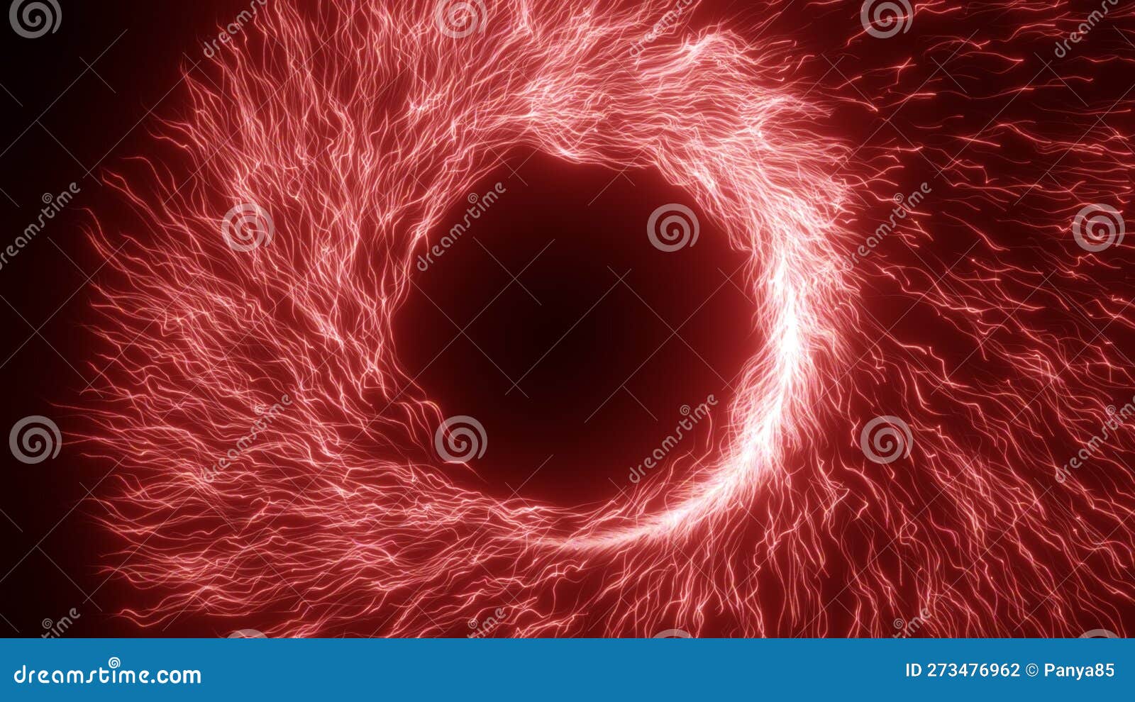 Bright Glowing Sparks Particles Spinning in a Circle. Fireworks with ...
