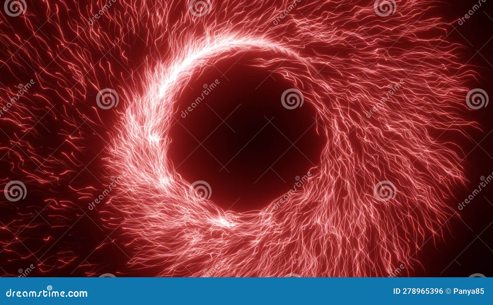 Bright Glowing Sparks Particles Spinning in a Circle. Fireworks with ...