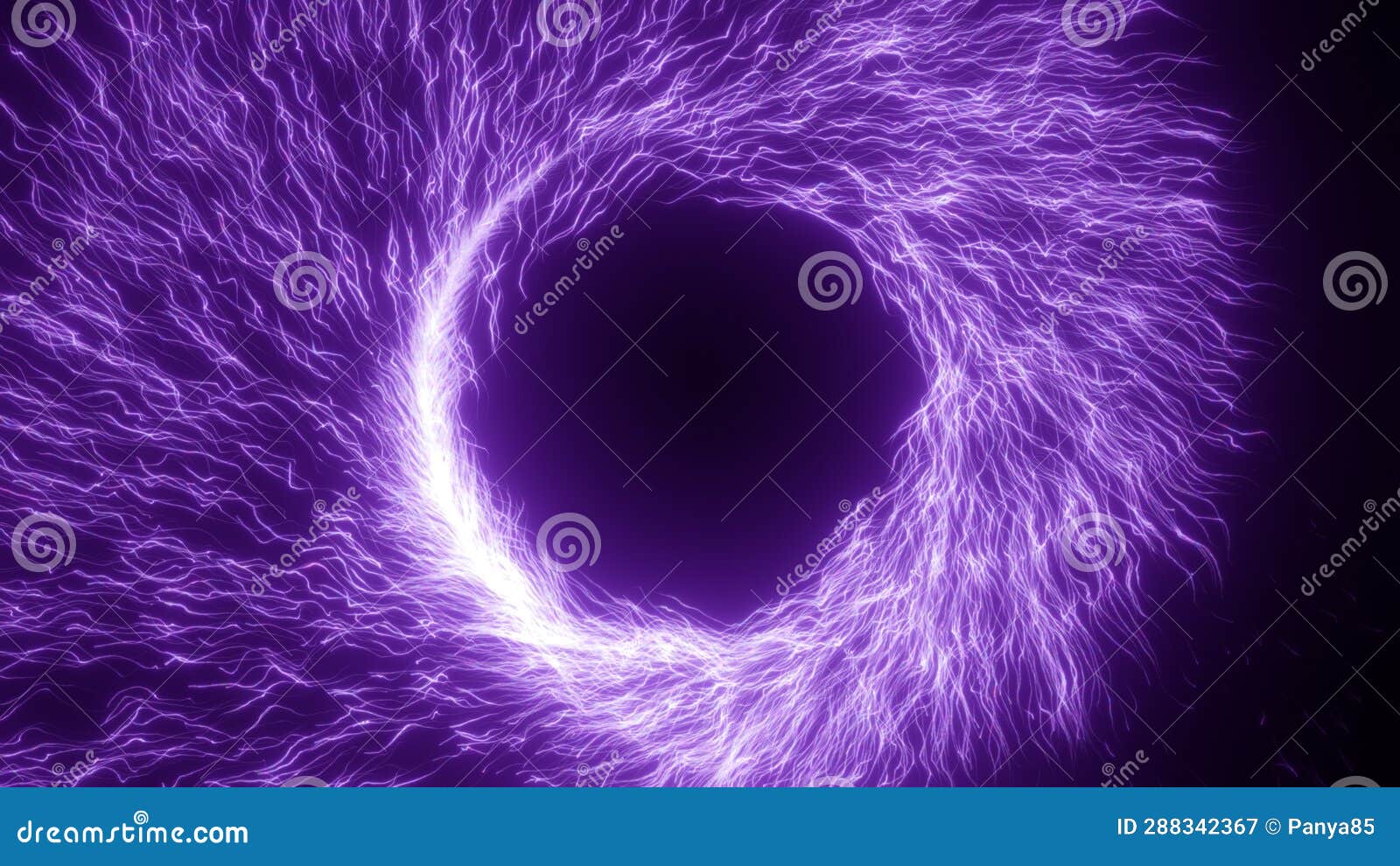 Bright Glowing Sparks Particles Spinning in a Circle. Fireworks with ...