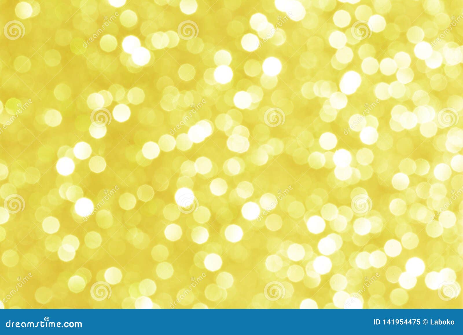 Bright Golden Background with Effect Bokeh for Advertising Stock Image ...