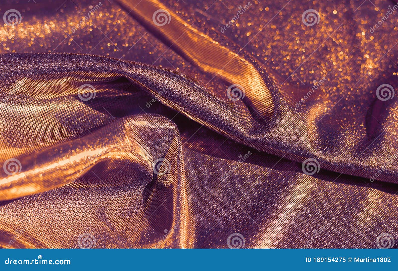 Golden Shiny Fabric Texture Stock Image - Image of surface, shining ...