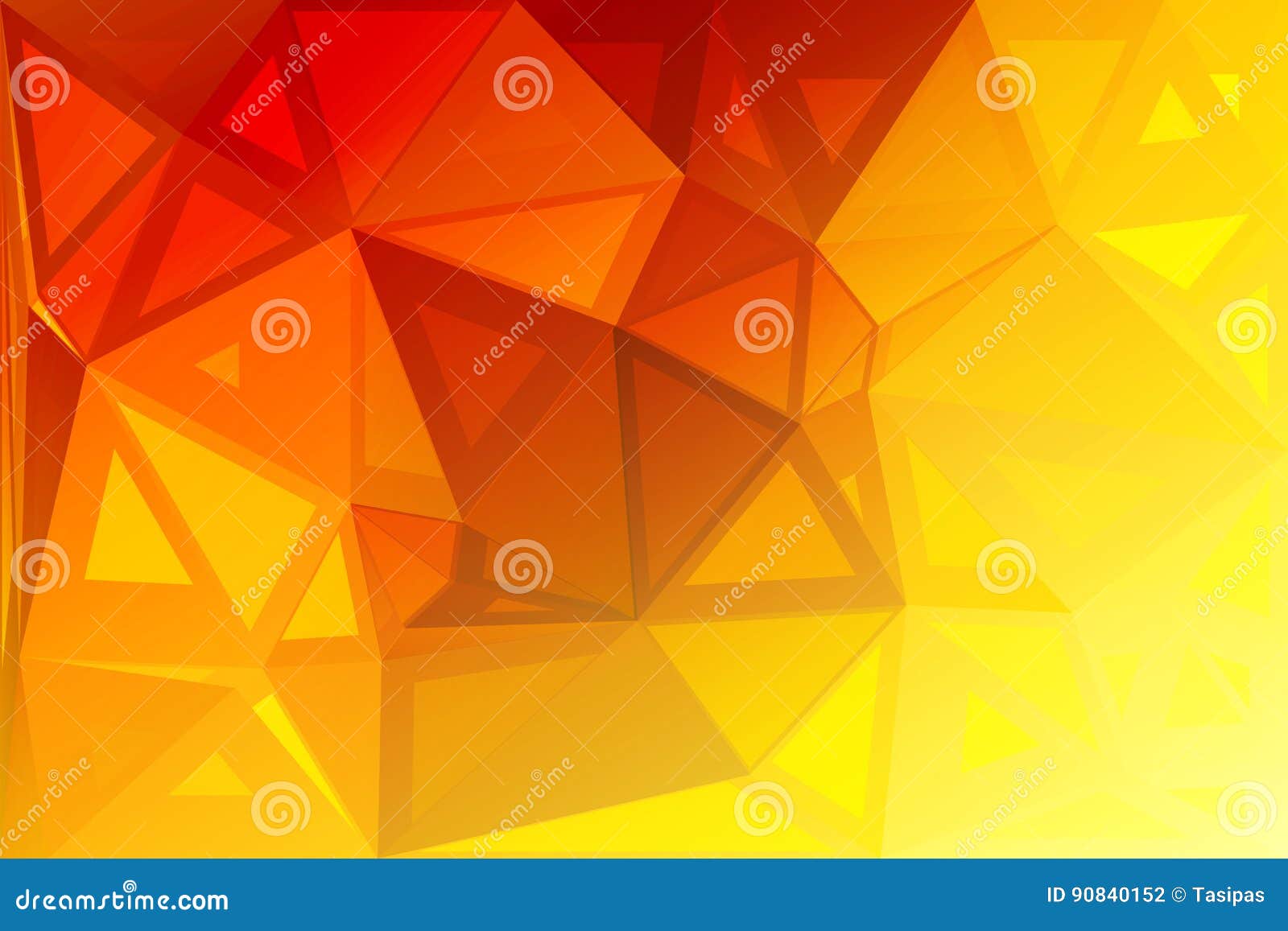 Bright Golden Yellow Random Sizes Low Poly Background Stock Vector ...