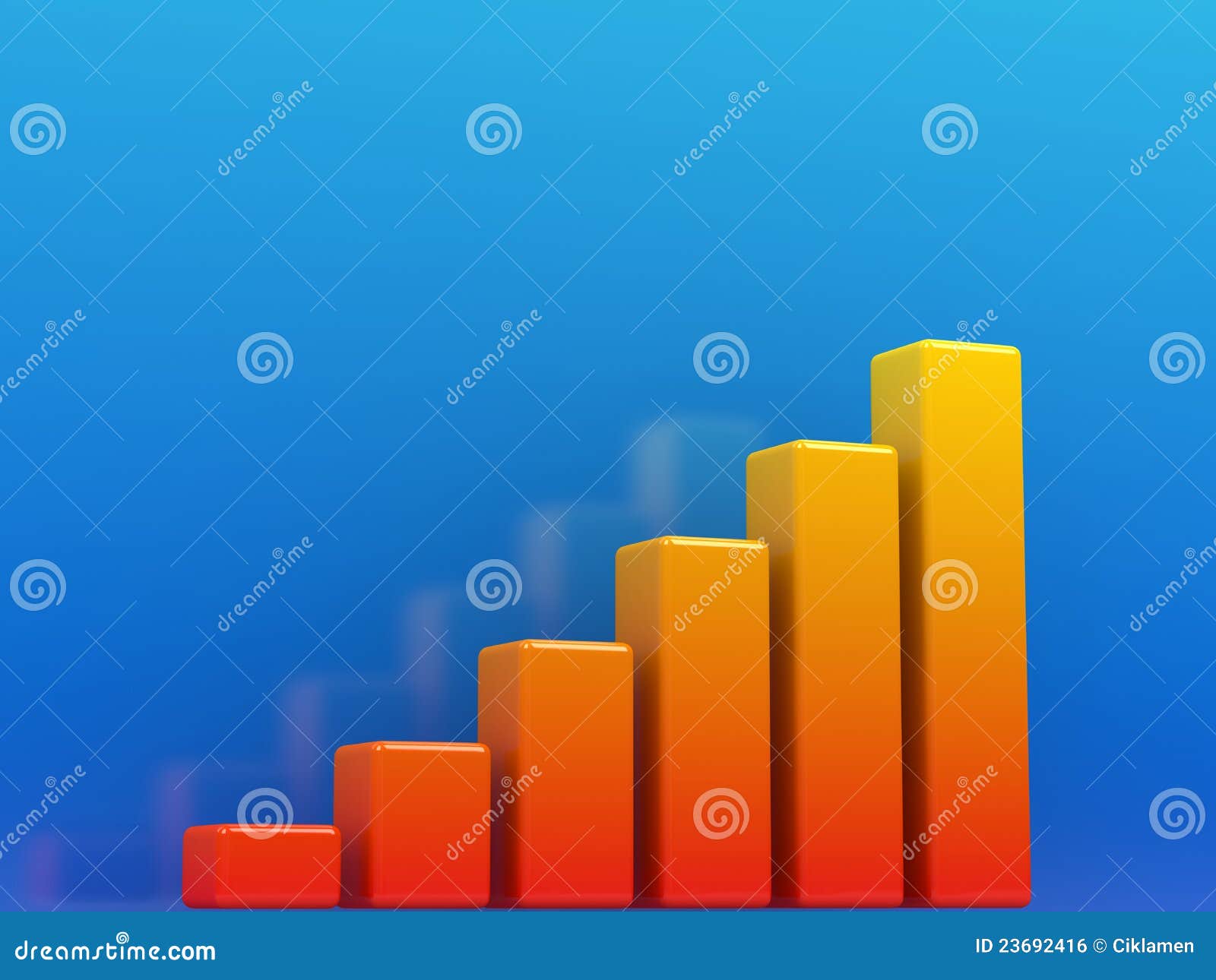 Bright graph stock illustration. Illustration of aspirations - 23692416