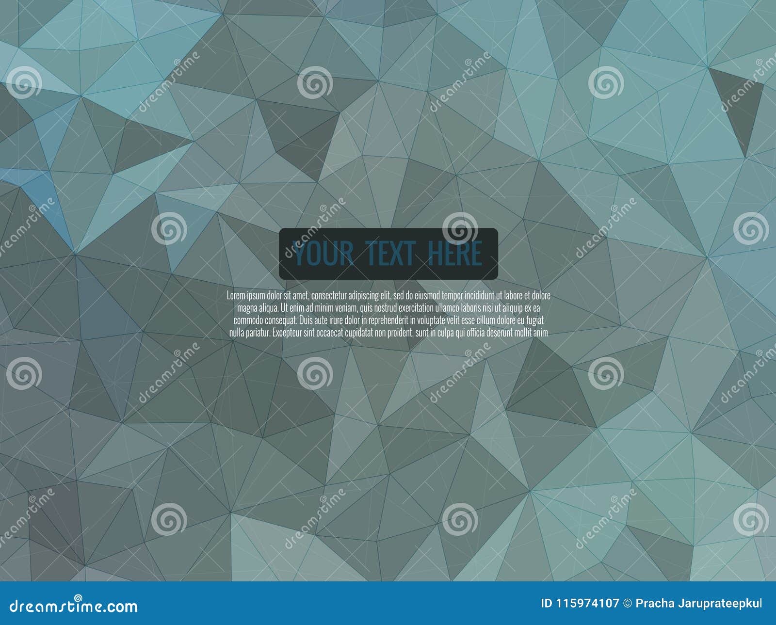 Low poly gray pattern BG stock vector. Illustration of brown - 115974107