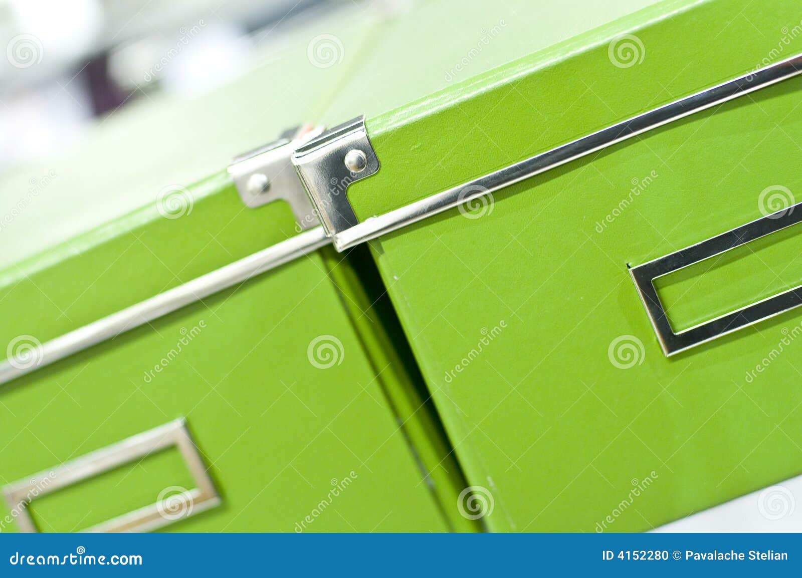 Bright green boxes stock photo. Image of cropped, containers - 4152280