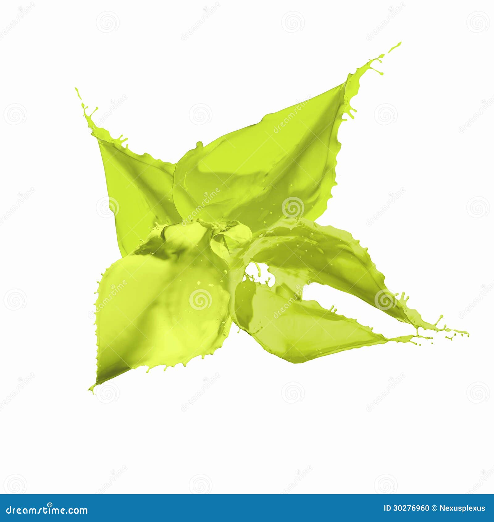 Colour splash stock photo. Image of green, splash, artistic - 30276960