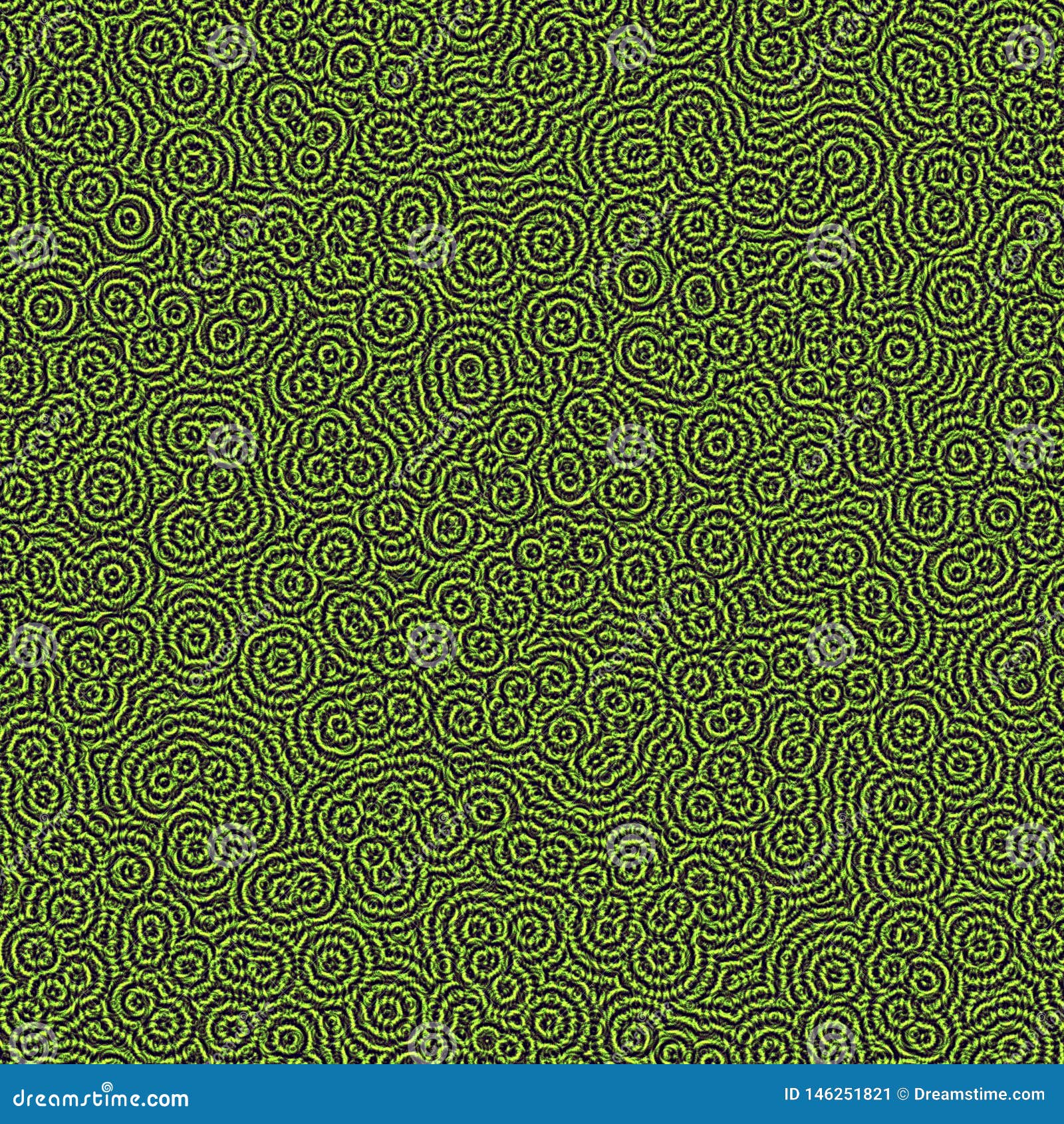 Bright Green Ring Background Map Stock Illustration - Illustration of ...