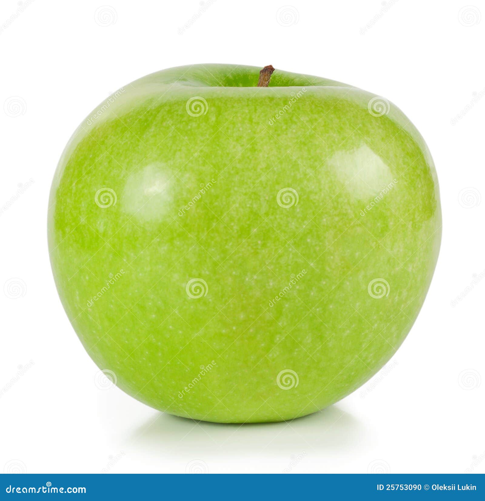 The Bright Green Ripe Apple Stock Photo - Image of yield, weight: 25753090