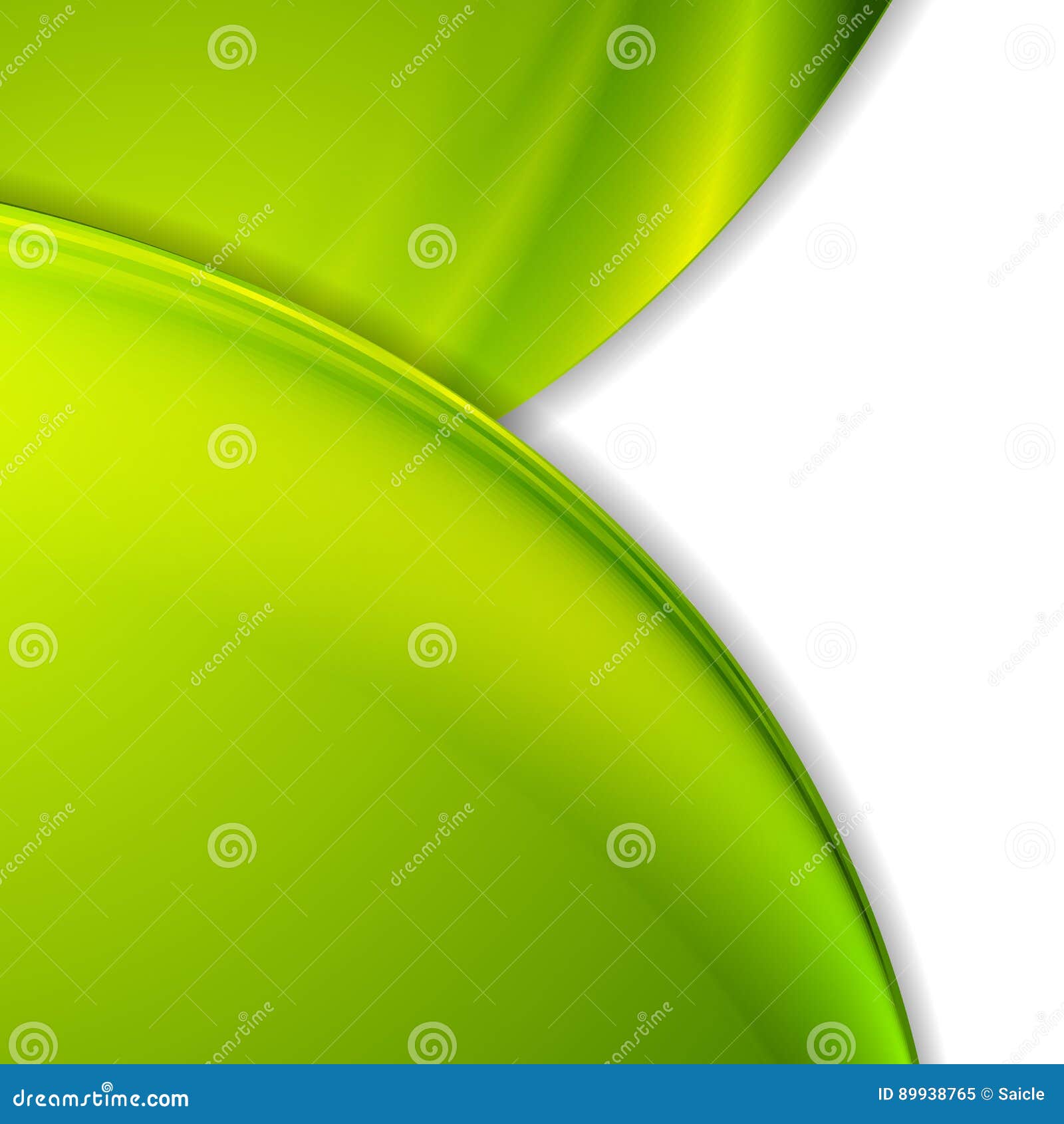 Bright Green Smooth Wavy Corporate Background Stock Vector ... Bright Green Smooth Wavy Corporate Background Stock Vector ...