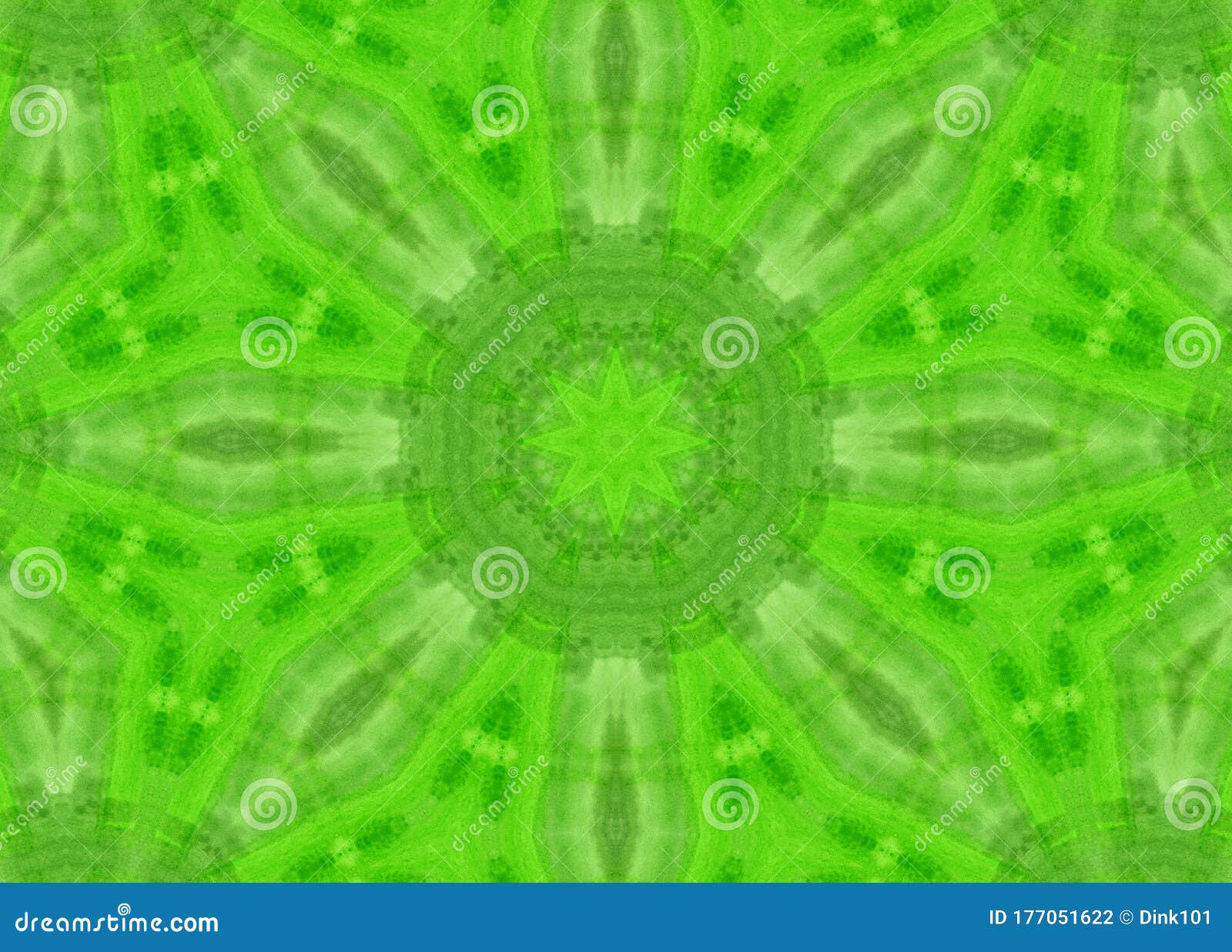 Bright Green Soft Abstract Pattern Stock Illustration - Illustration of ...