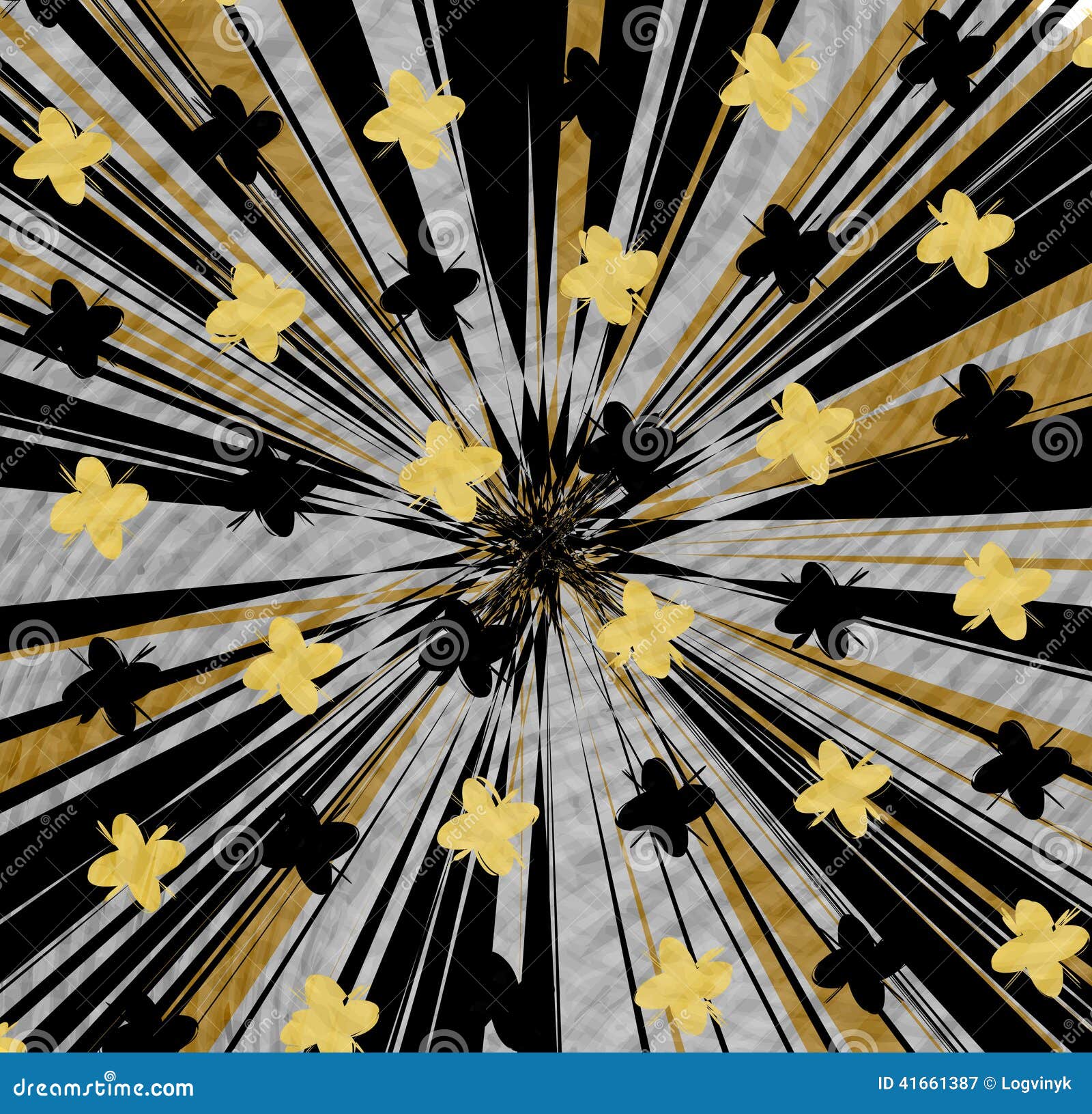 Bright Grunge Textured Background Stock Illustration - Illustration of ...