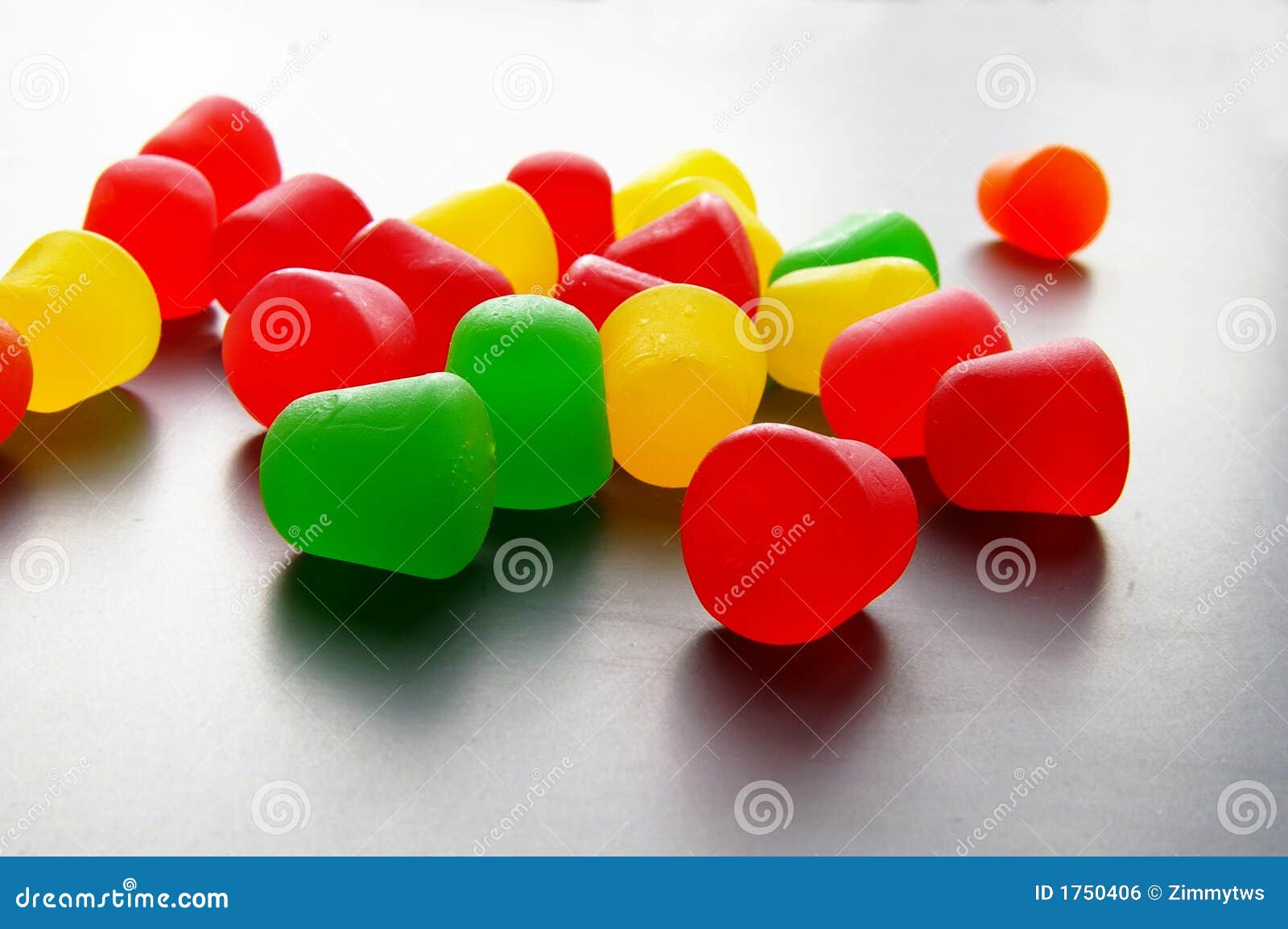 Bright gumdrops stock photo. Image of variety, dessert - 1750406