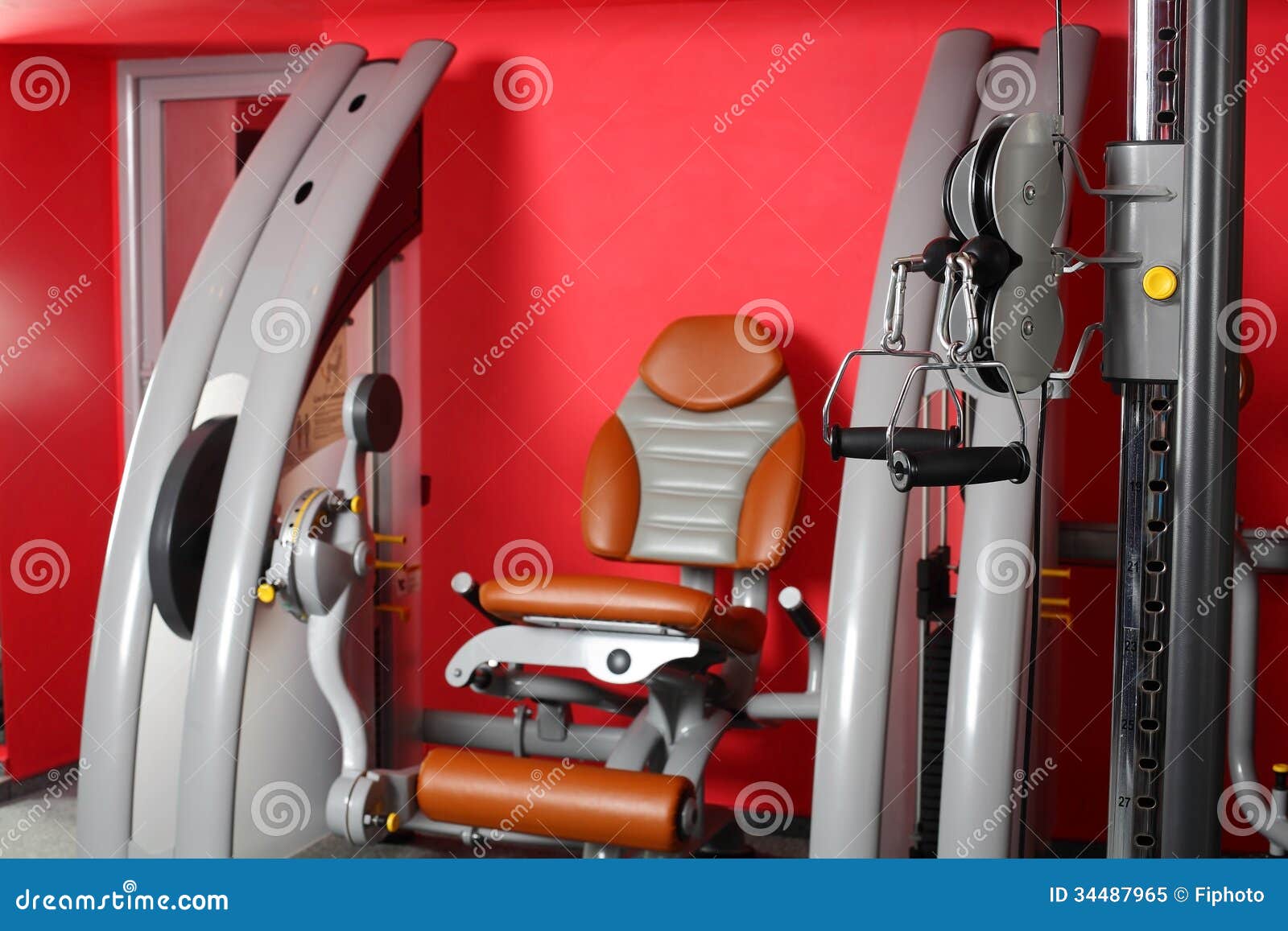 Bright Gym with a Lot of Windows Stock Image - Image of floor, healthy ...