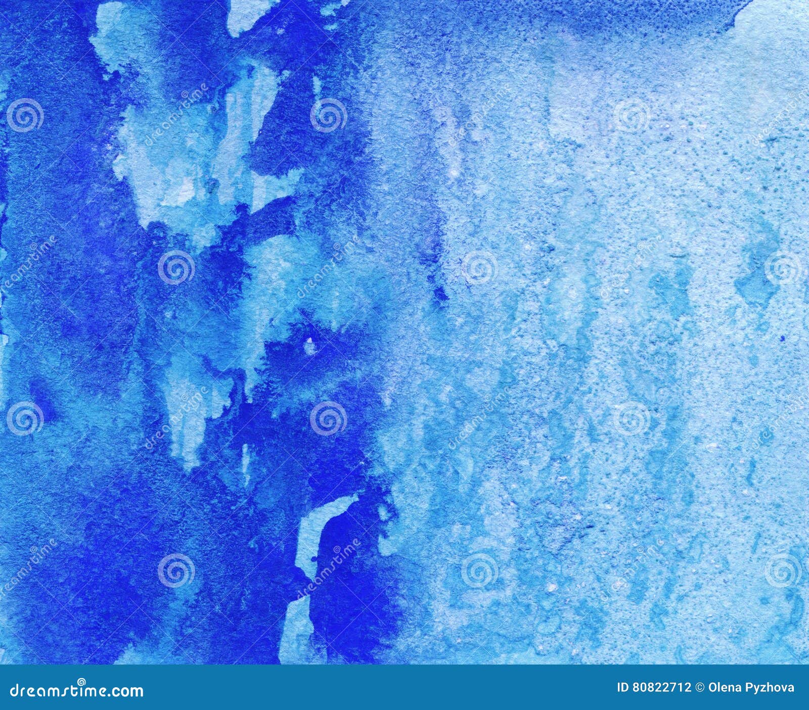 Bright Painted Watercolor Texture. Hand Drawn Background with Text ...