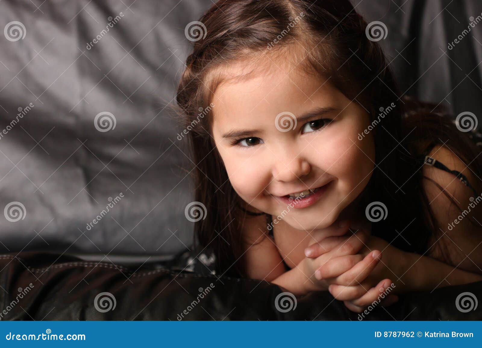 Bright Happy Child stock photo. Image of daughter, expression - 8787962