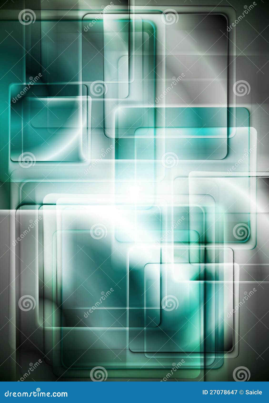 Bright hi-tech background stock vector. Illustration of digital - 27078647