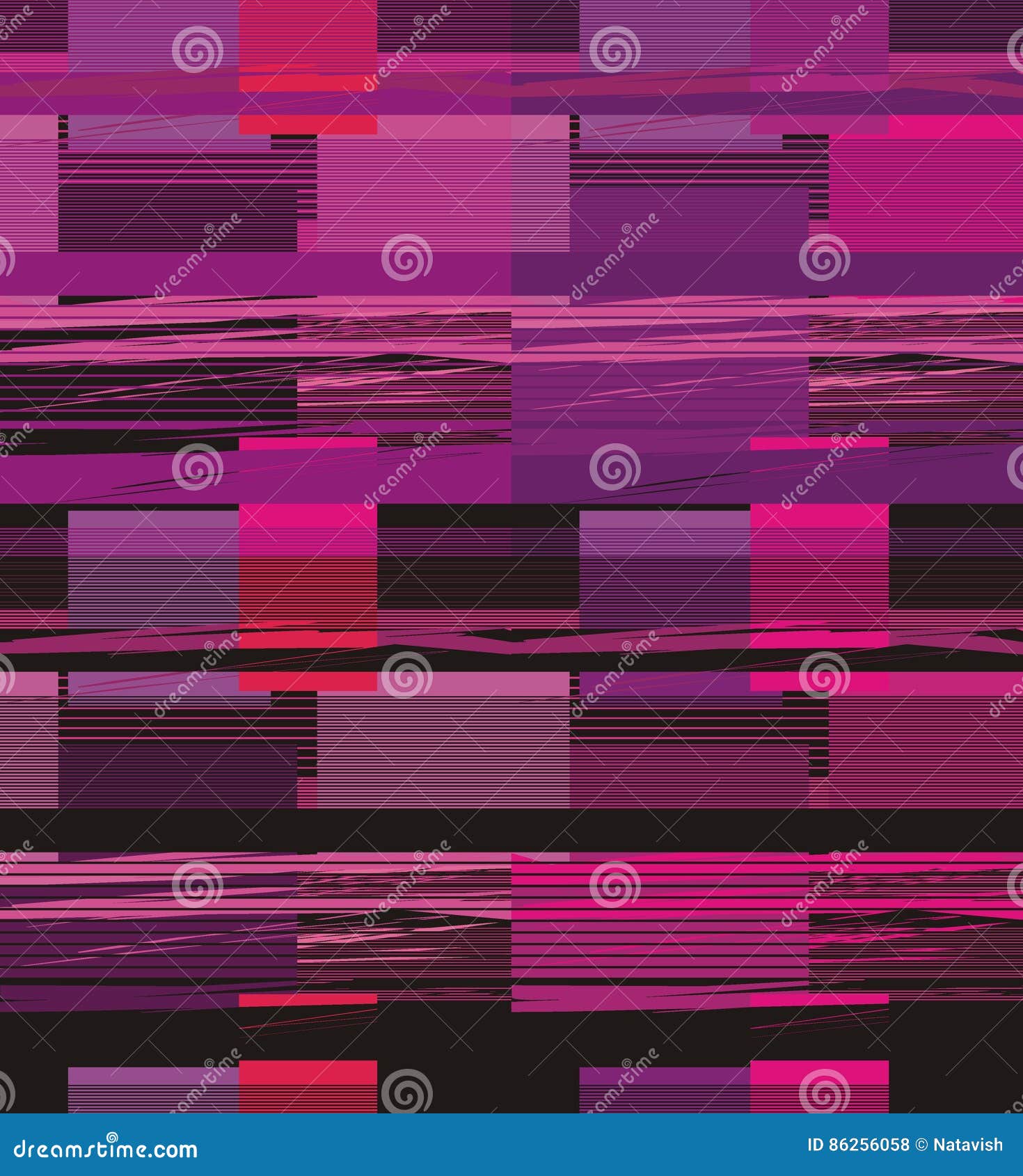 Bright Horizontal Lines Forming Rectangles Stock Illustration ...