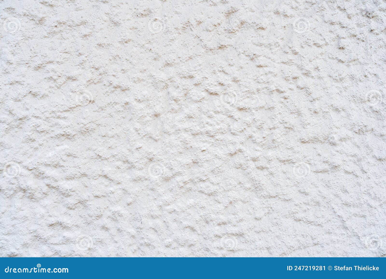 Bright House Plaster with a Very Coarse Structure Stock Image - Image ...