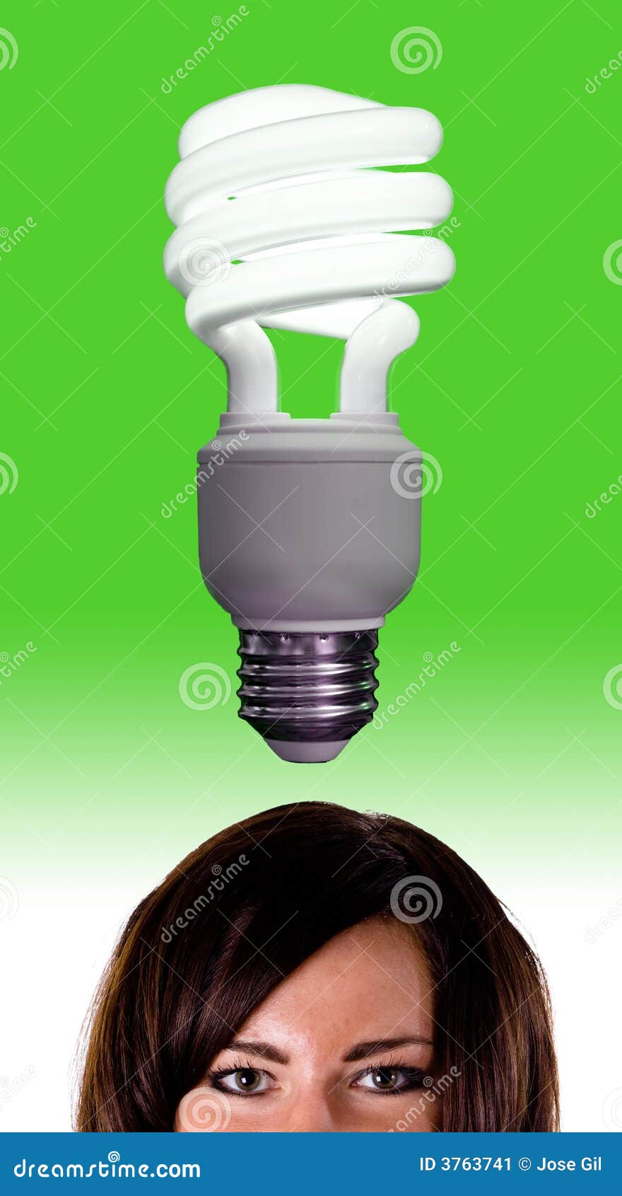 Bright Idea 2 stock image. Image of bright, turned, lamp - 3763741