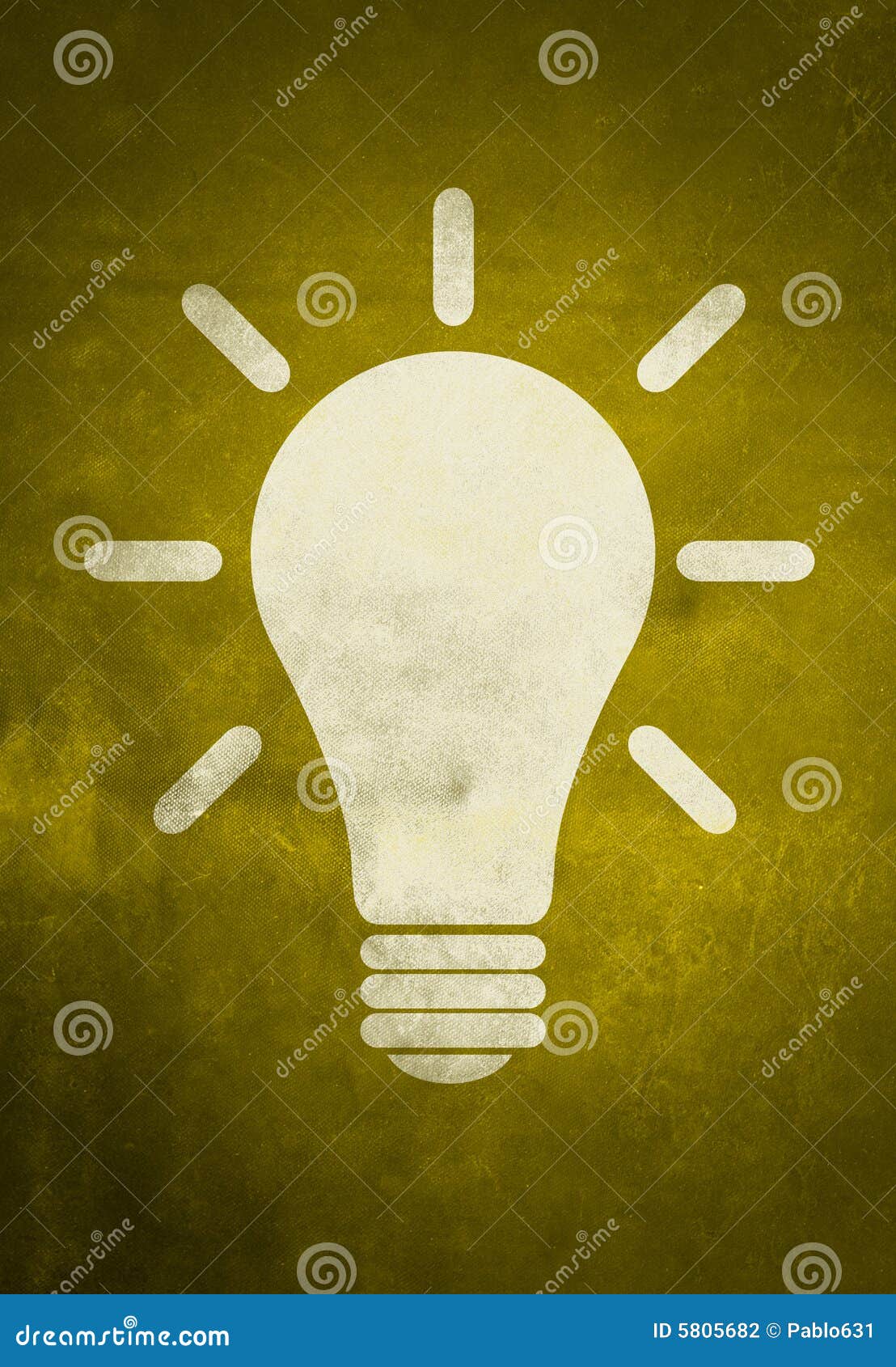 Bright Idea stock illustration. Illustration of abstract - 5805682