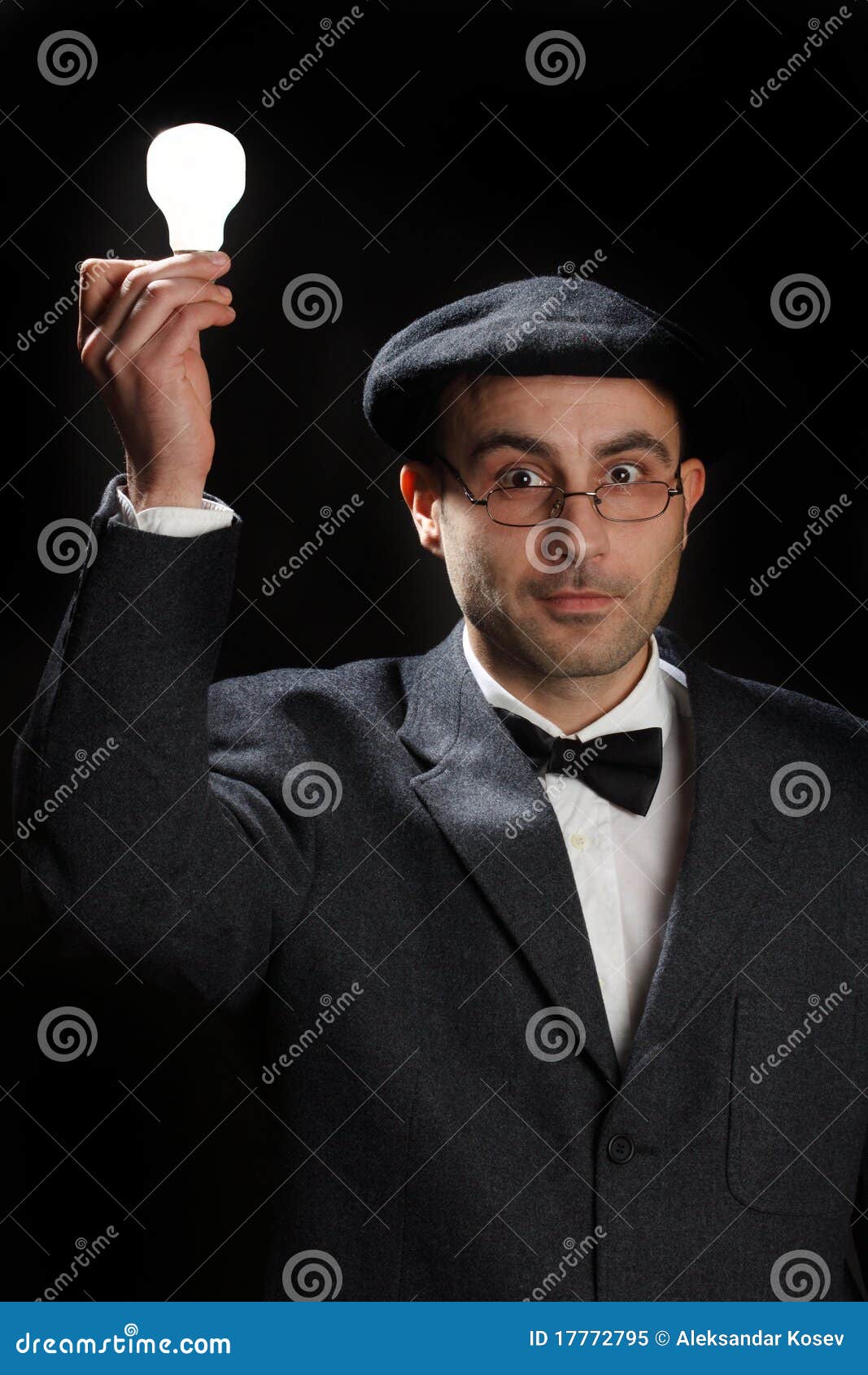 Bright idea concept stock image. Image of intelligence - 17772795