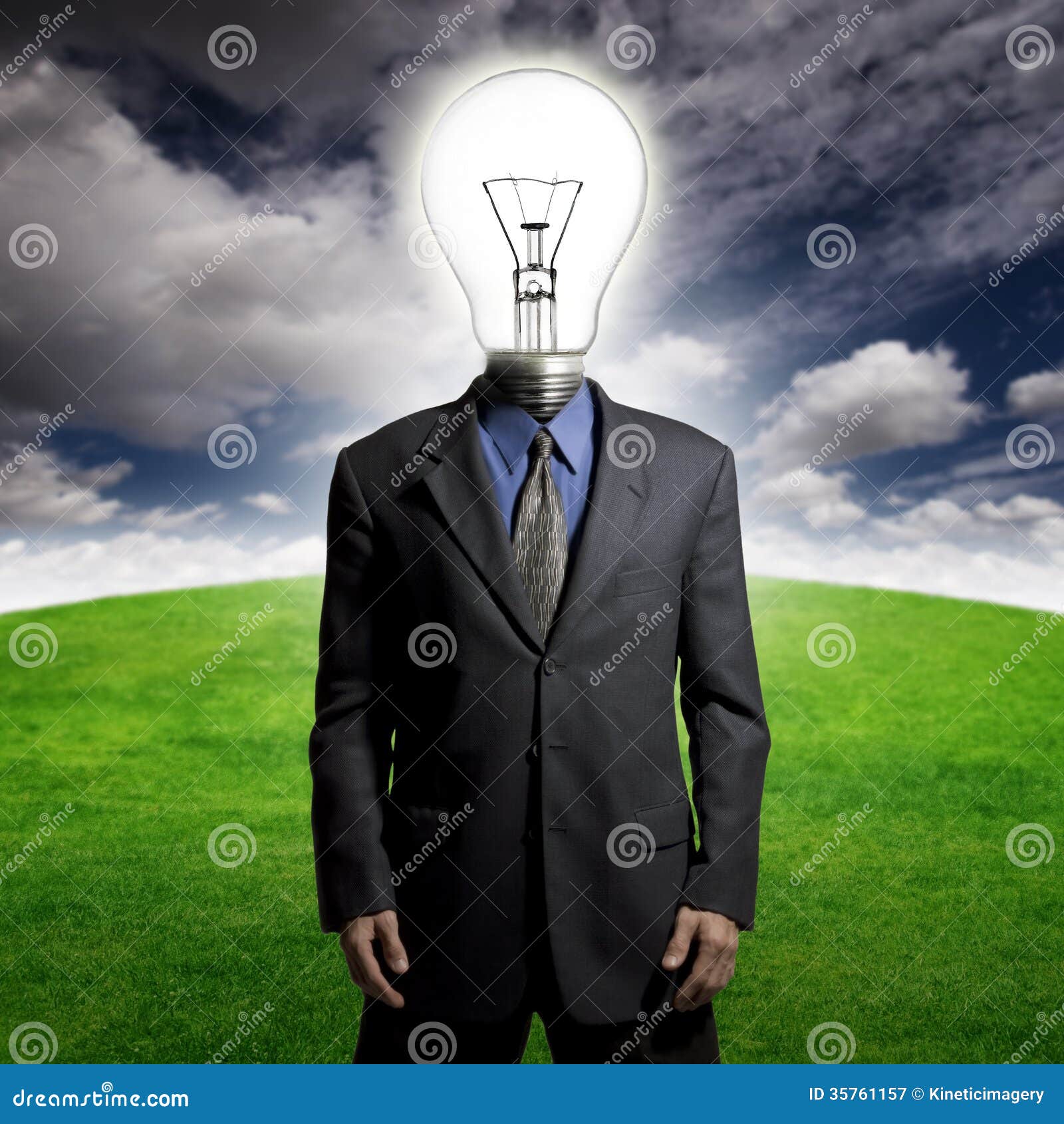 Bright idea guy stock image. Image of inventive, resourceful - 35761157